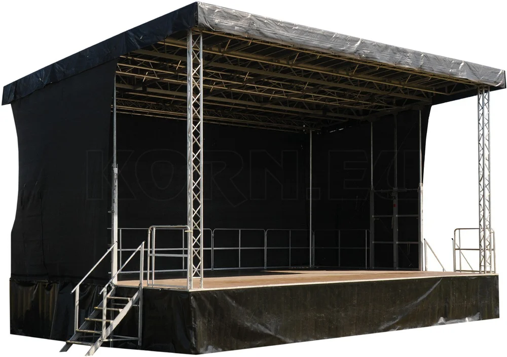 Large Trailer Stage Hire — KING SOUND REINFORCEMENT