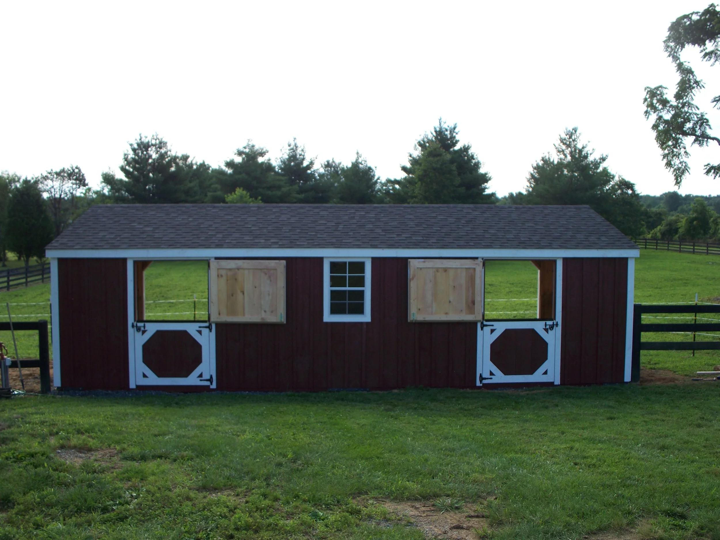 SHENANDOAH SHEDS — Amish-built Row Barns for Sale near Winchester, VA