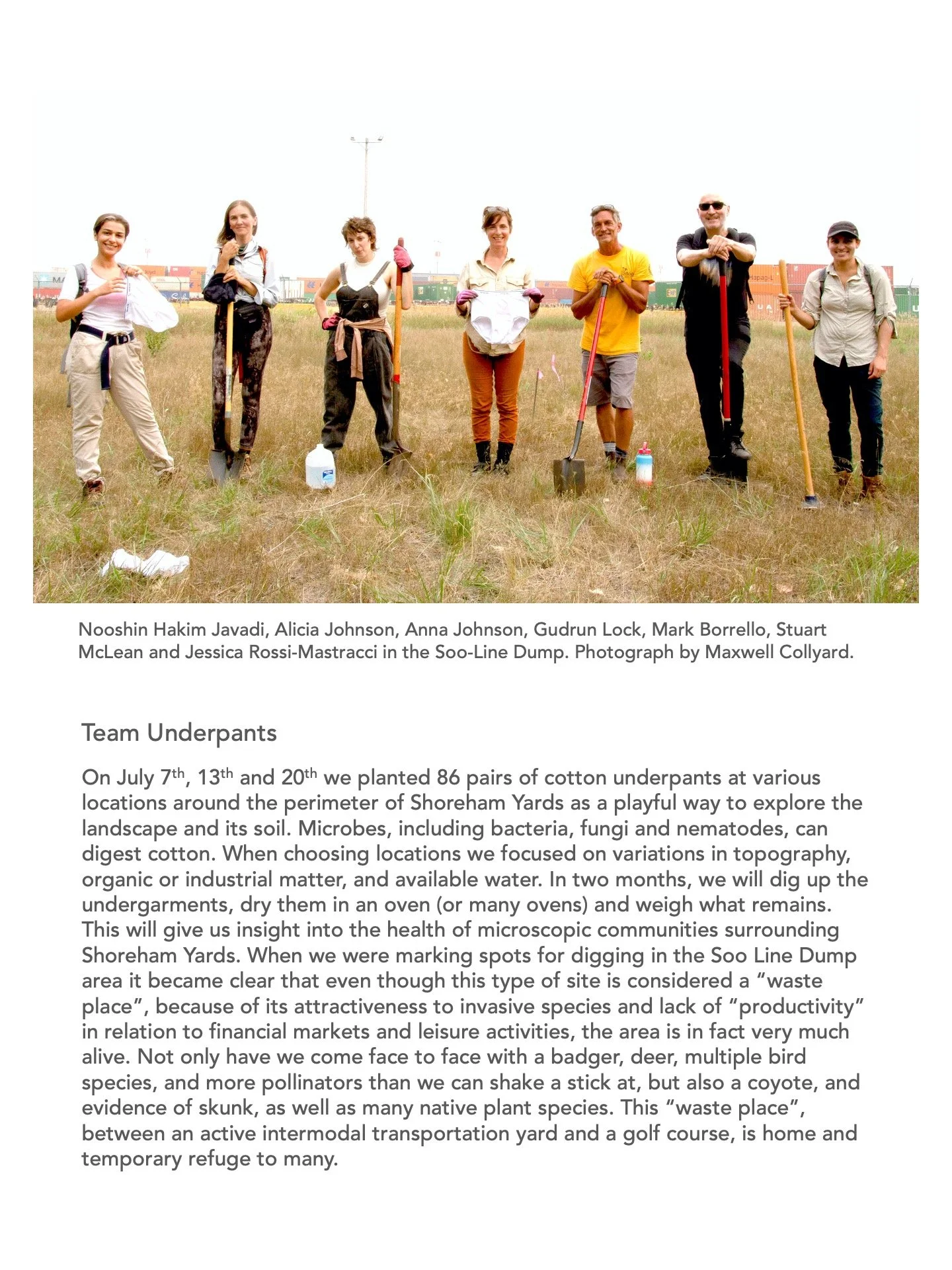 Shoreham Yards Collaborative — Gudrun Lock