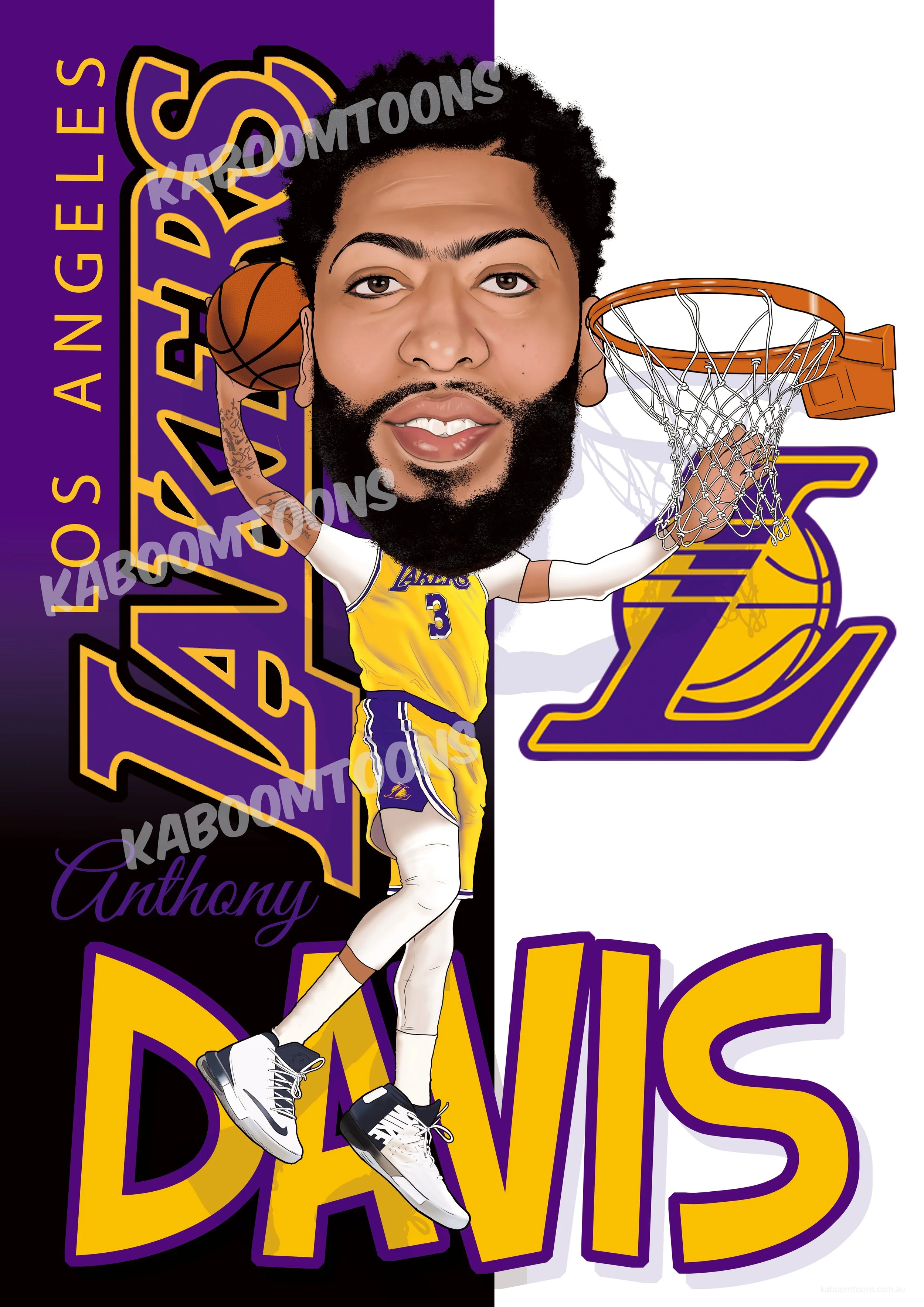 NBA Player Caricatures — KaBOOM! Toons