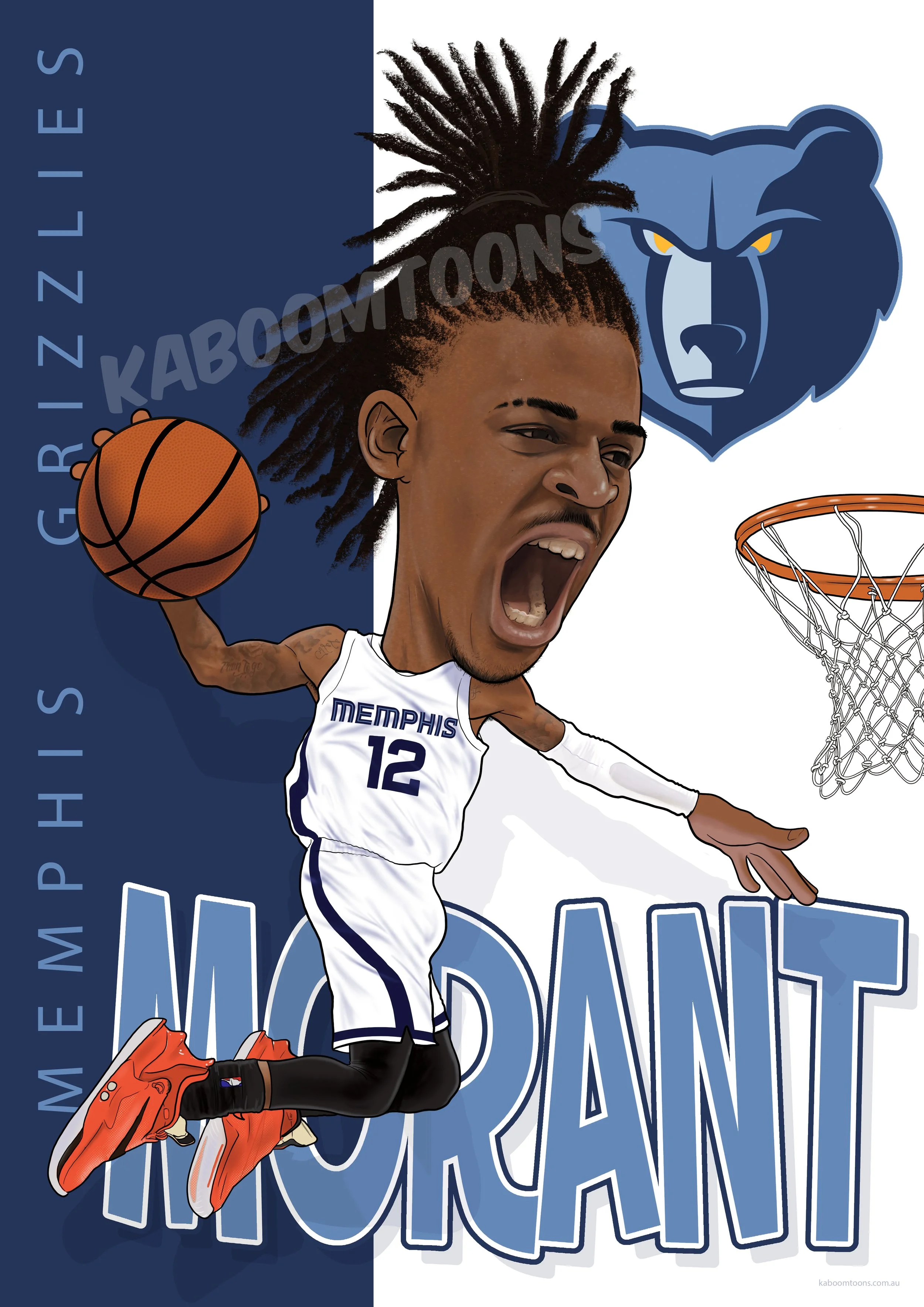 NBA Player Caricatures — KaBOOM! Toons