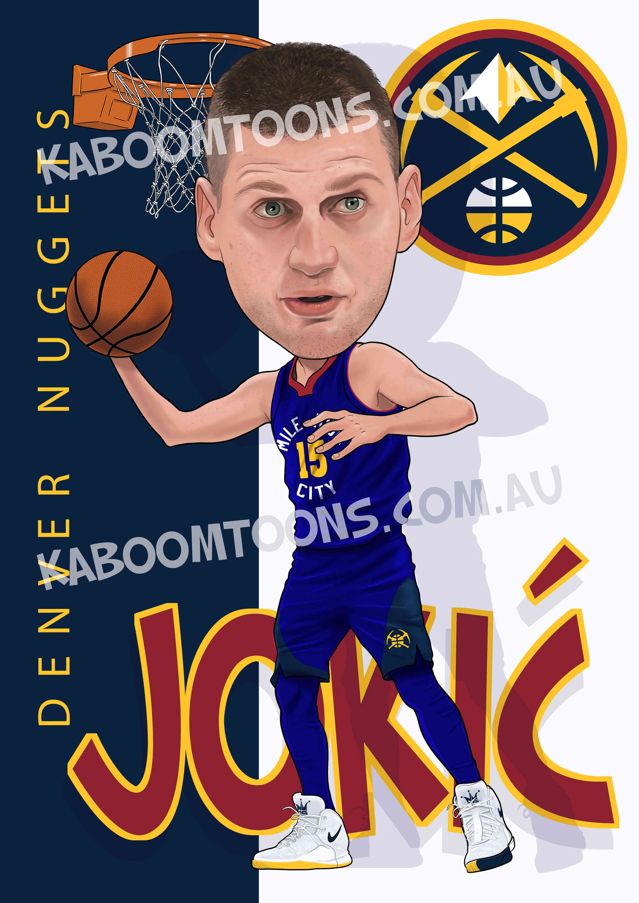 NBA Player Caricatures — KaBOOM! Toons