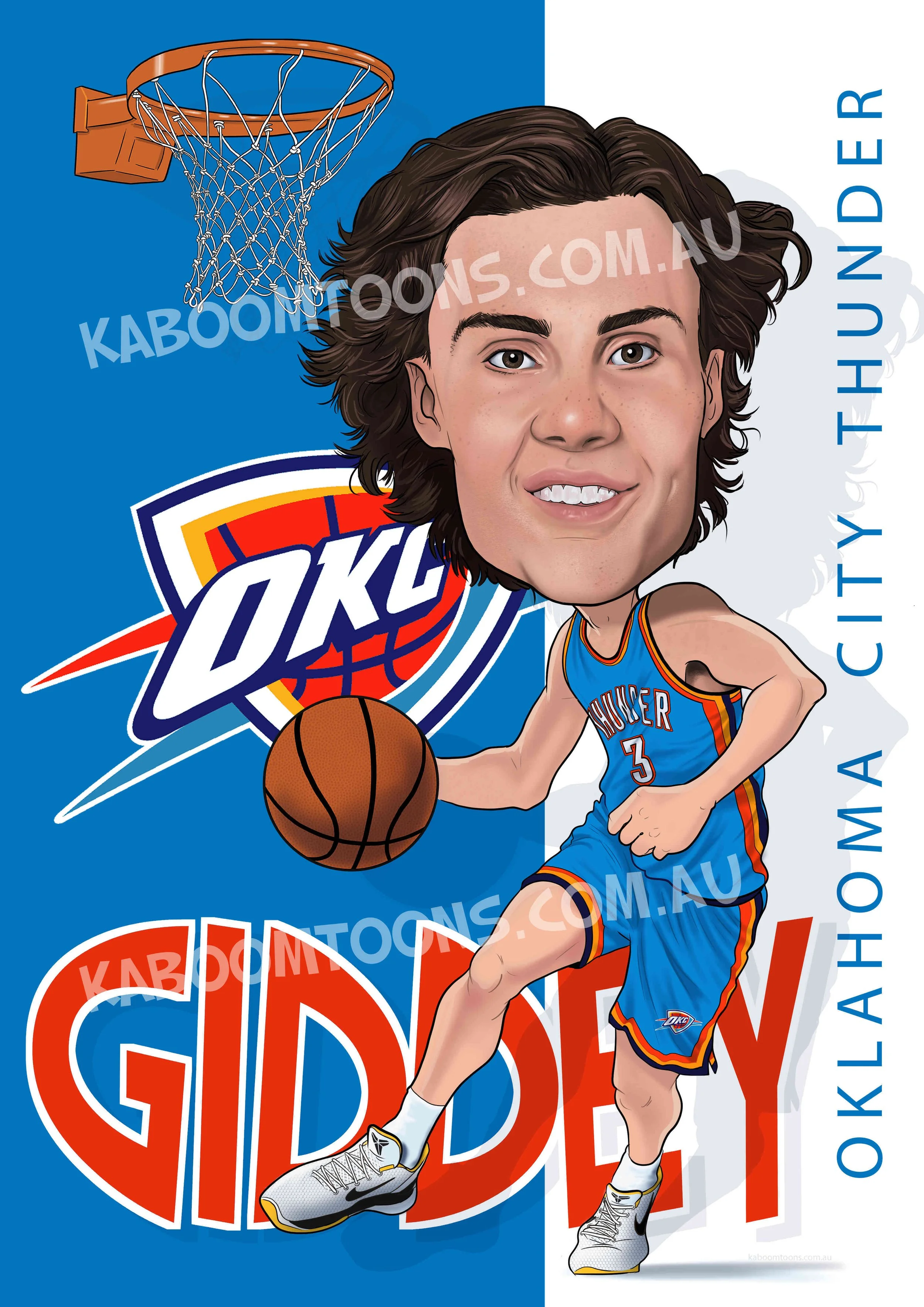 NBA Player Caricatures — KaBOOM! Toons