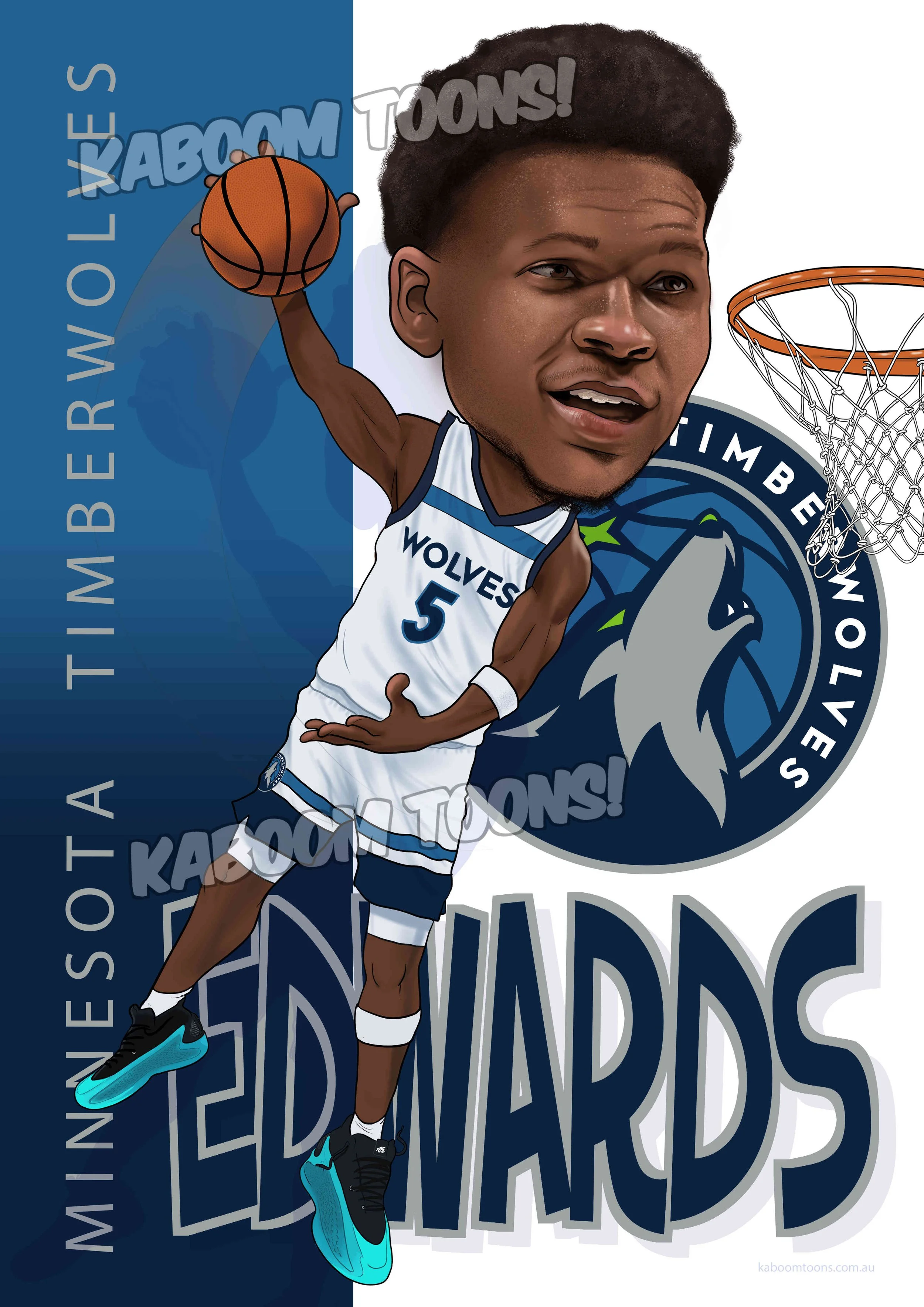 NBA Player Caricatures — KaBOOM! Toons