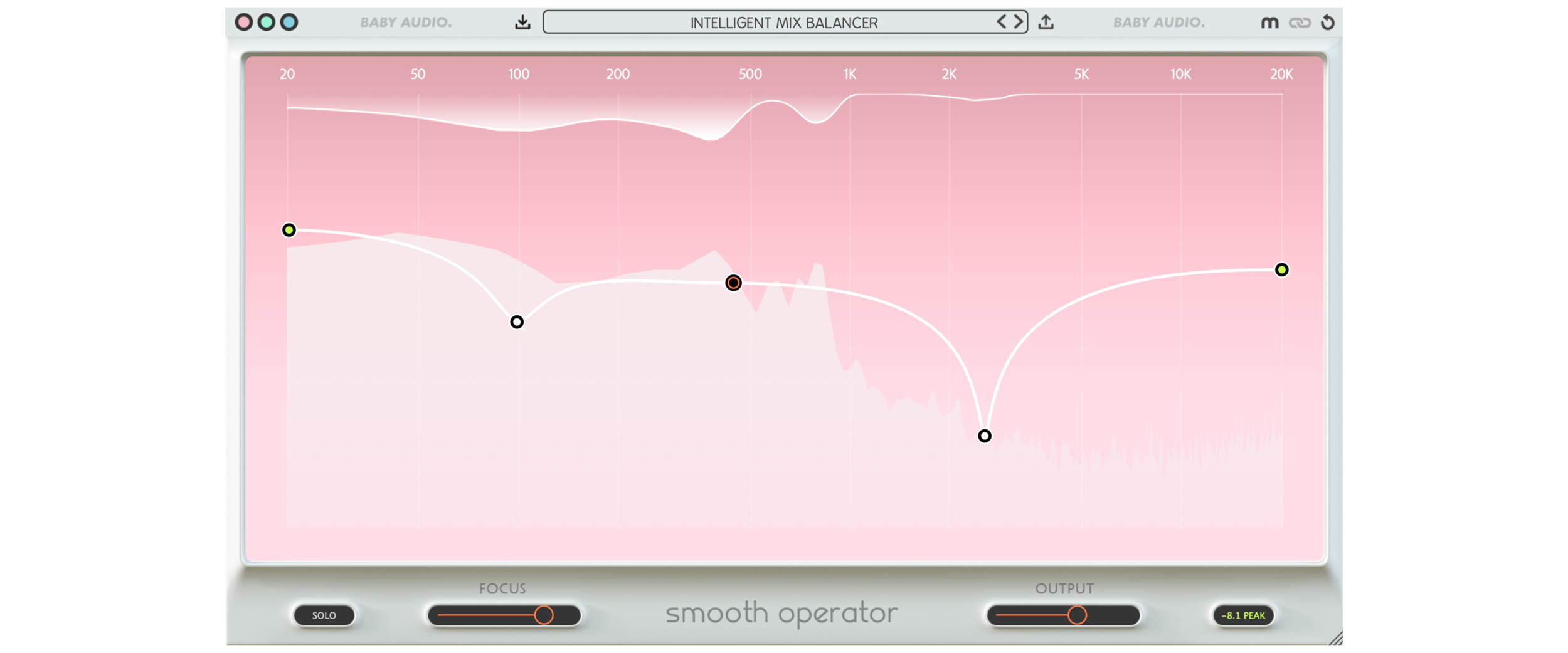 BABY Audio - Smooth Operator - Resonance Suppression Plugin (VST / AU / AAX)