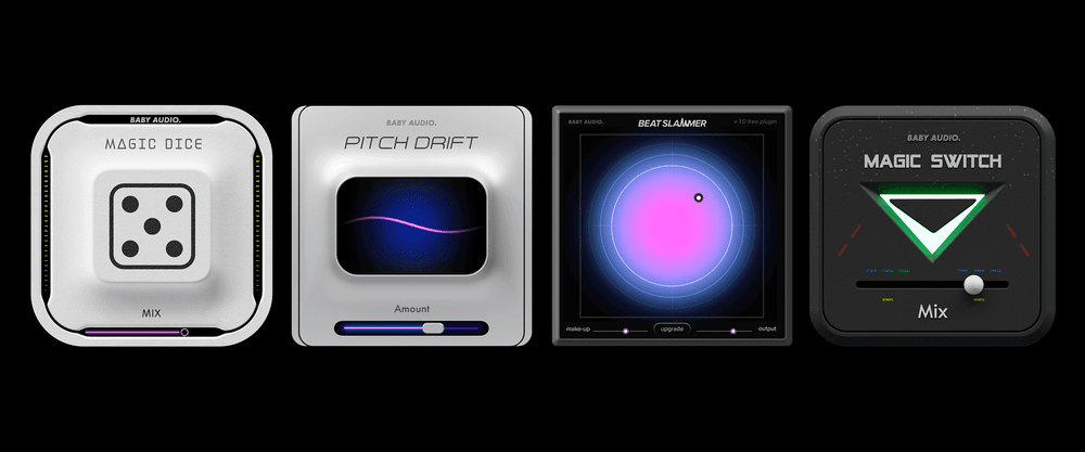 BABY Audio - Free Plugins - Magic Dice, Magic Switch and Baby Comeback