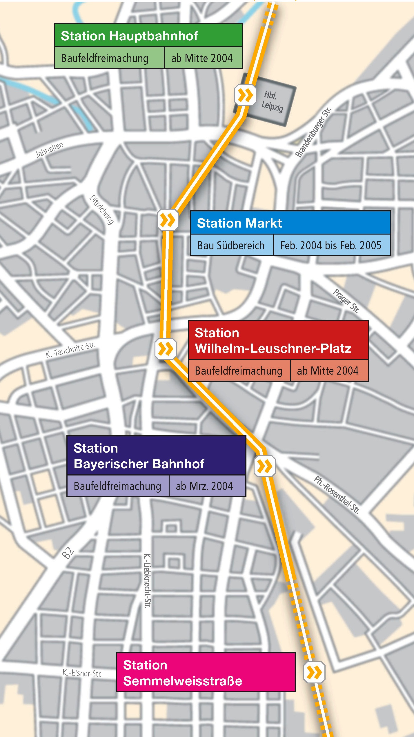 Leipzig - City-Tunnel — North South Rail Link