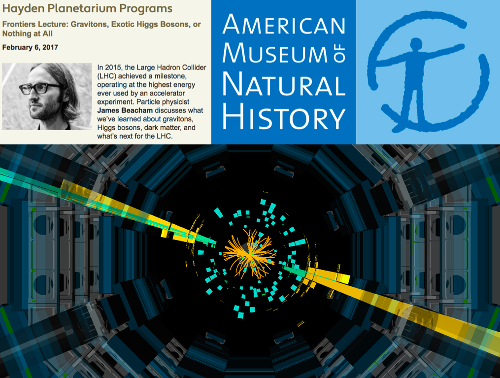 Public Events and Appearances — Dr. James Beacham at CERN