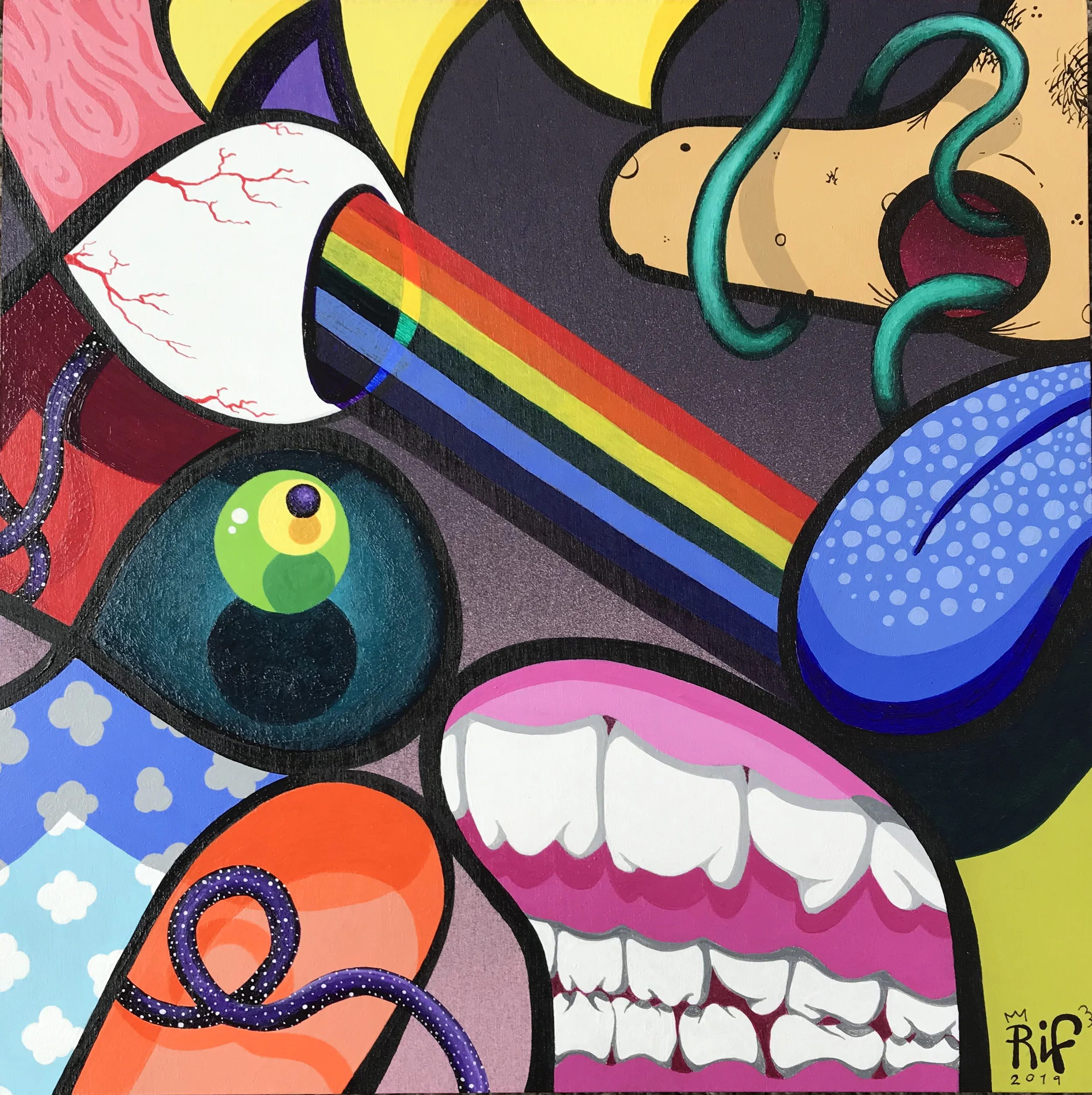 Paintings, Prints, & Merch — Rif Raf Giraffe