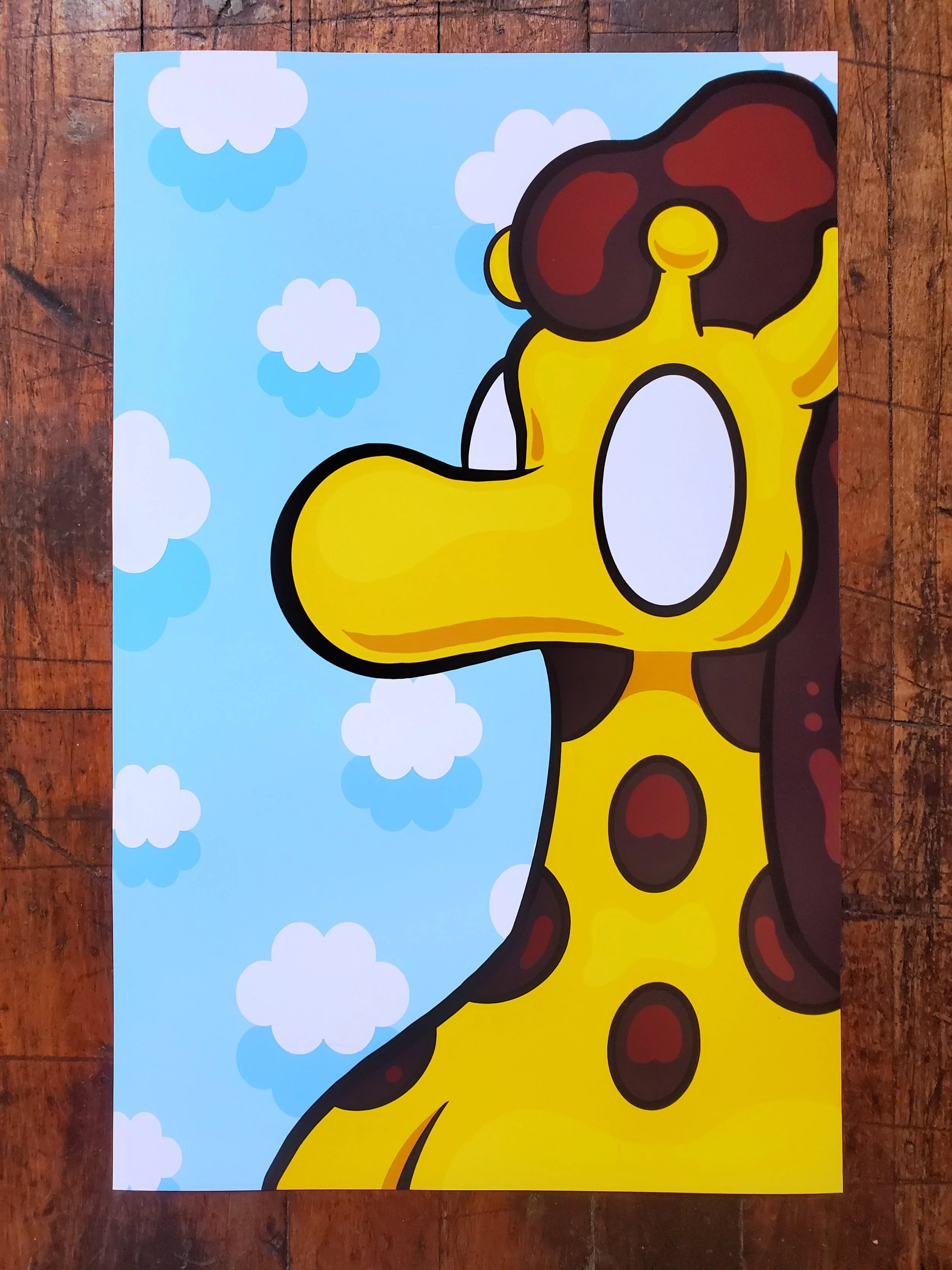 Paintings, Prints, & Merch — Rif Raf Giraffe