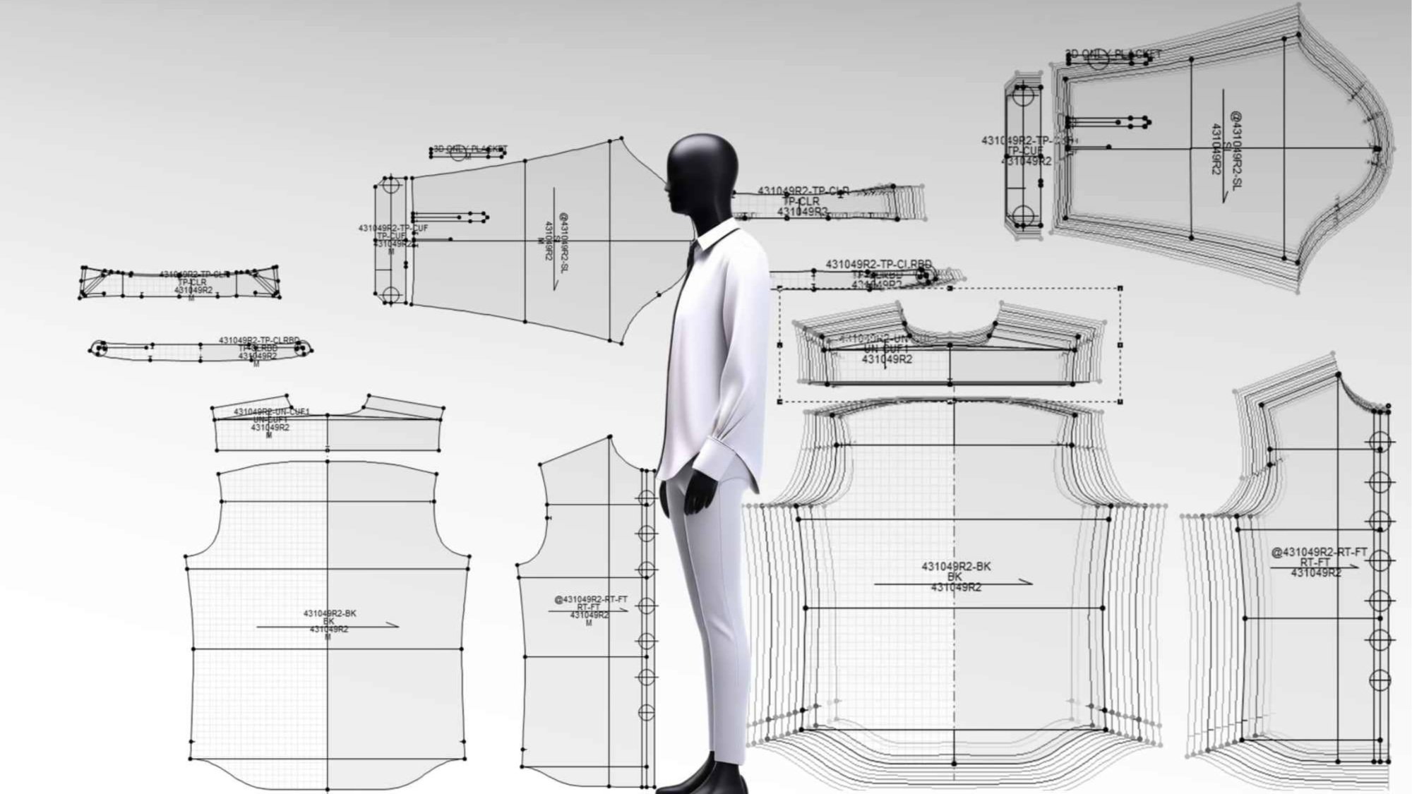 3D Technical Services for Fashion | Precision Digital Block Patterns