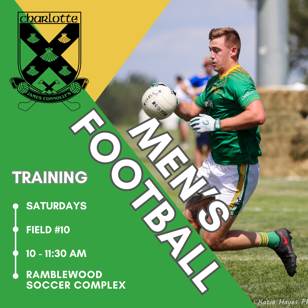 Calendar of Events — Charlotte James Connolly's Gaelic Athletic Association