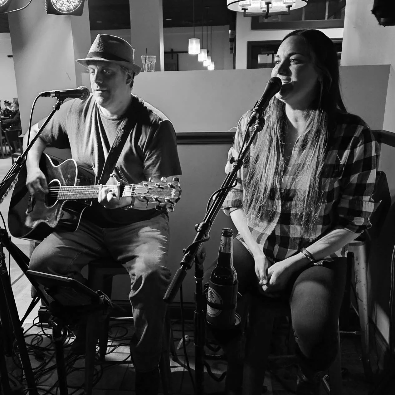 CK and the Gray Acoustic Duo