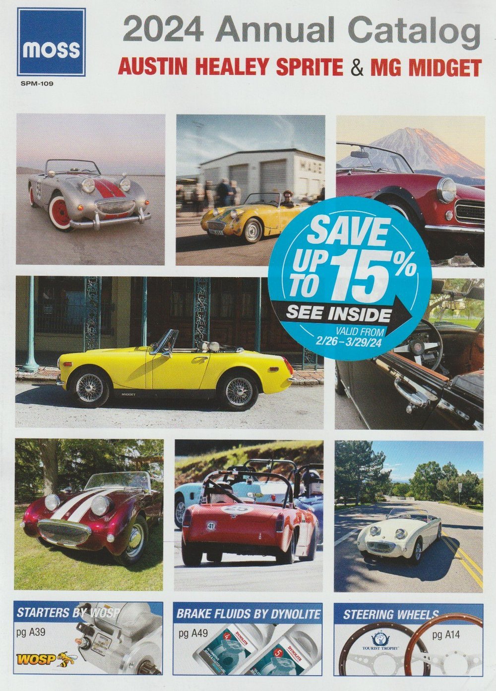 Moss Motors 2024 Midget/Sprite Catalog — The Bowsing Ken