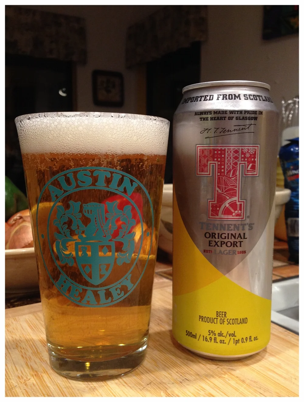 Tennent Caledonian Brewery : Tennent's Original Export Lager — The ...