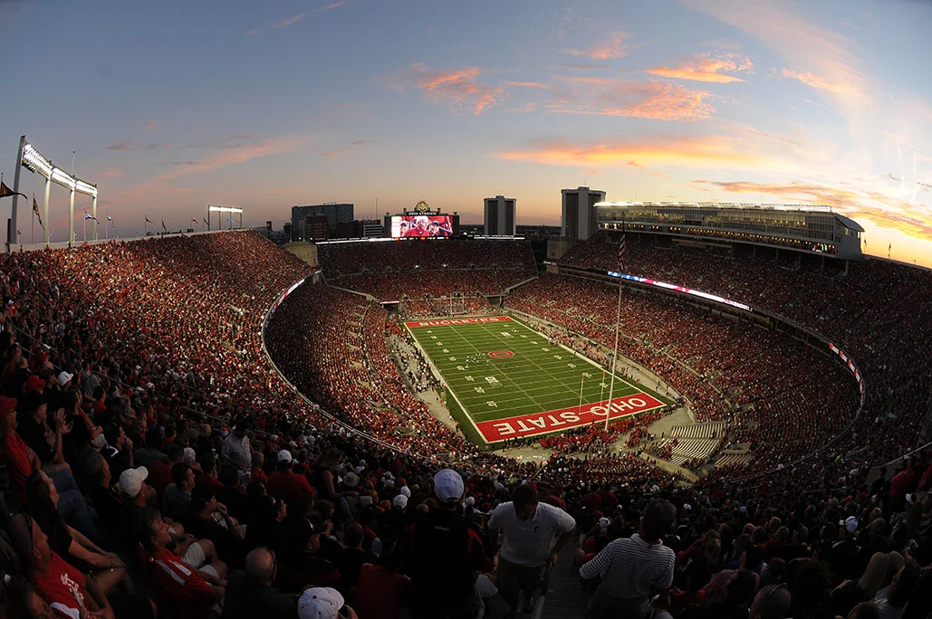 Ohio State Stadium Night