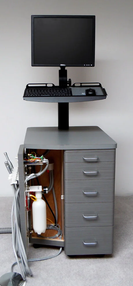 PC Keyboard Tray Above — Dome