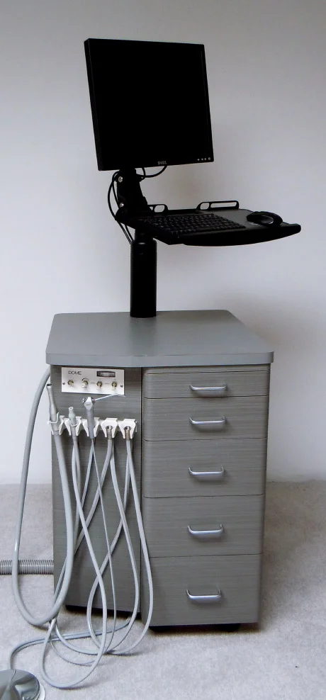 PC Keyboard Tray Above — Dome