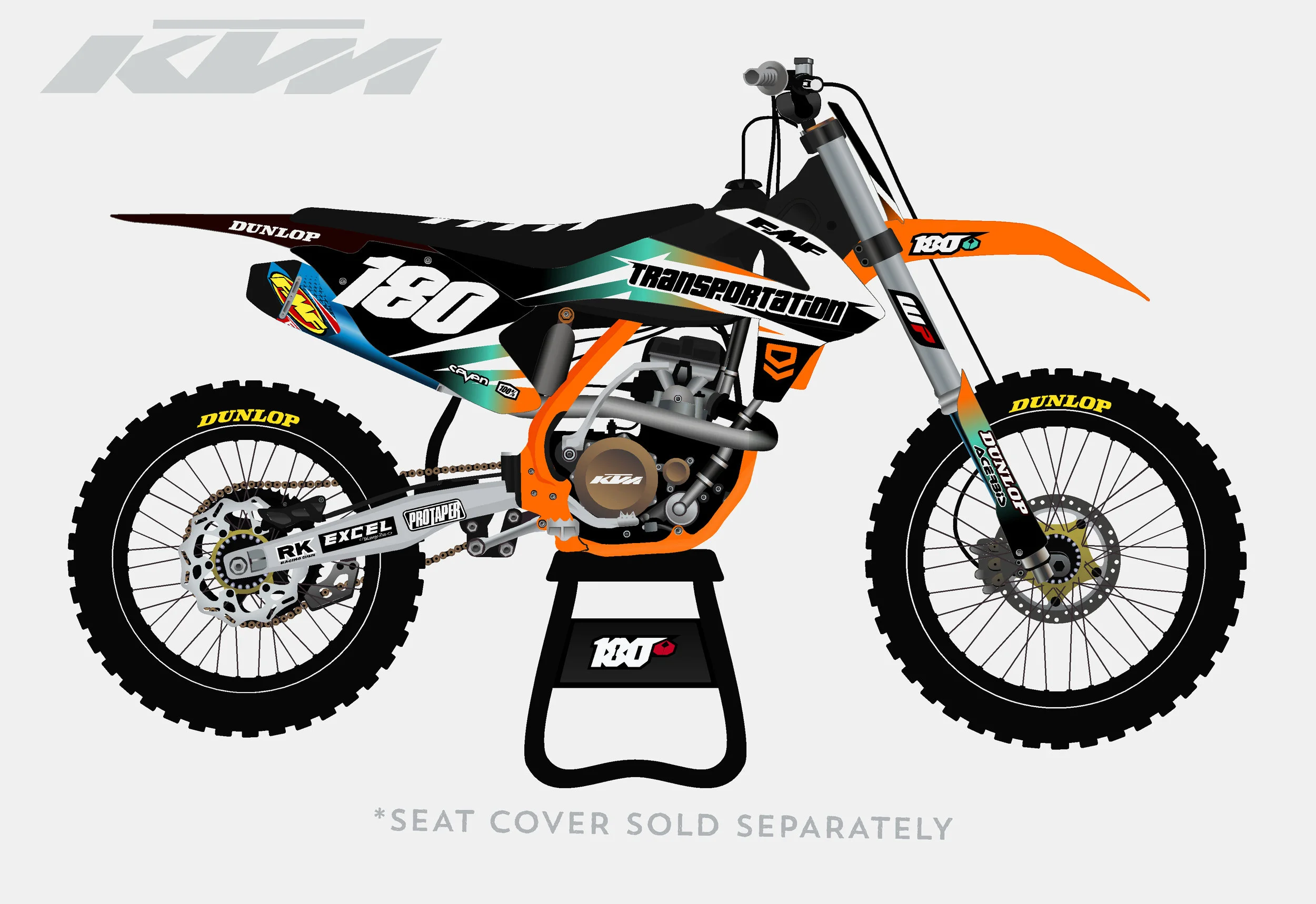 KTM — 180Decals