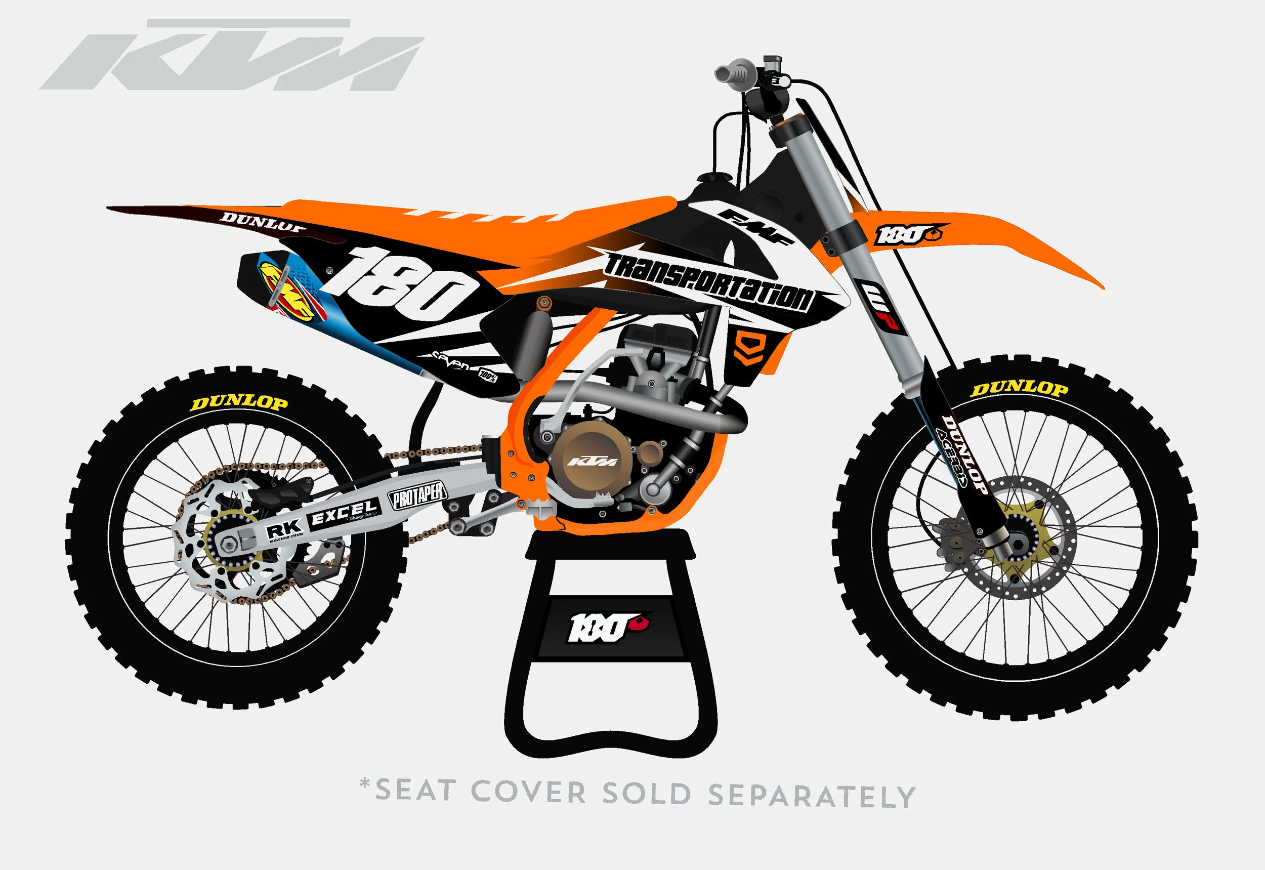 KTM — 180Decals