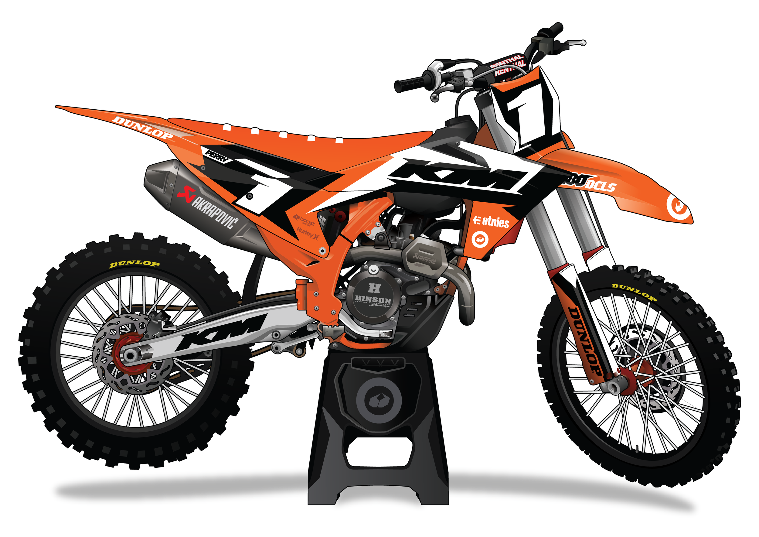 KTM — 180Decals