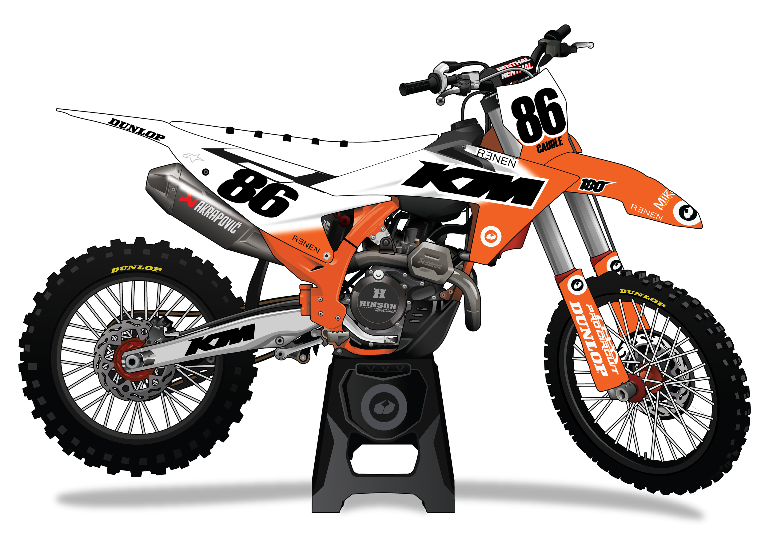 KTM — 180Decals
