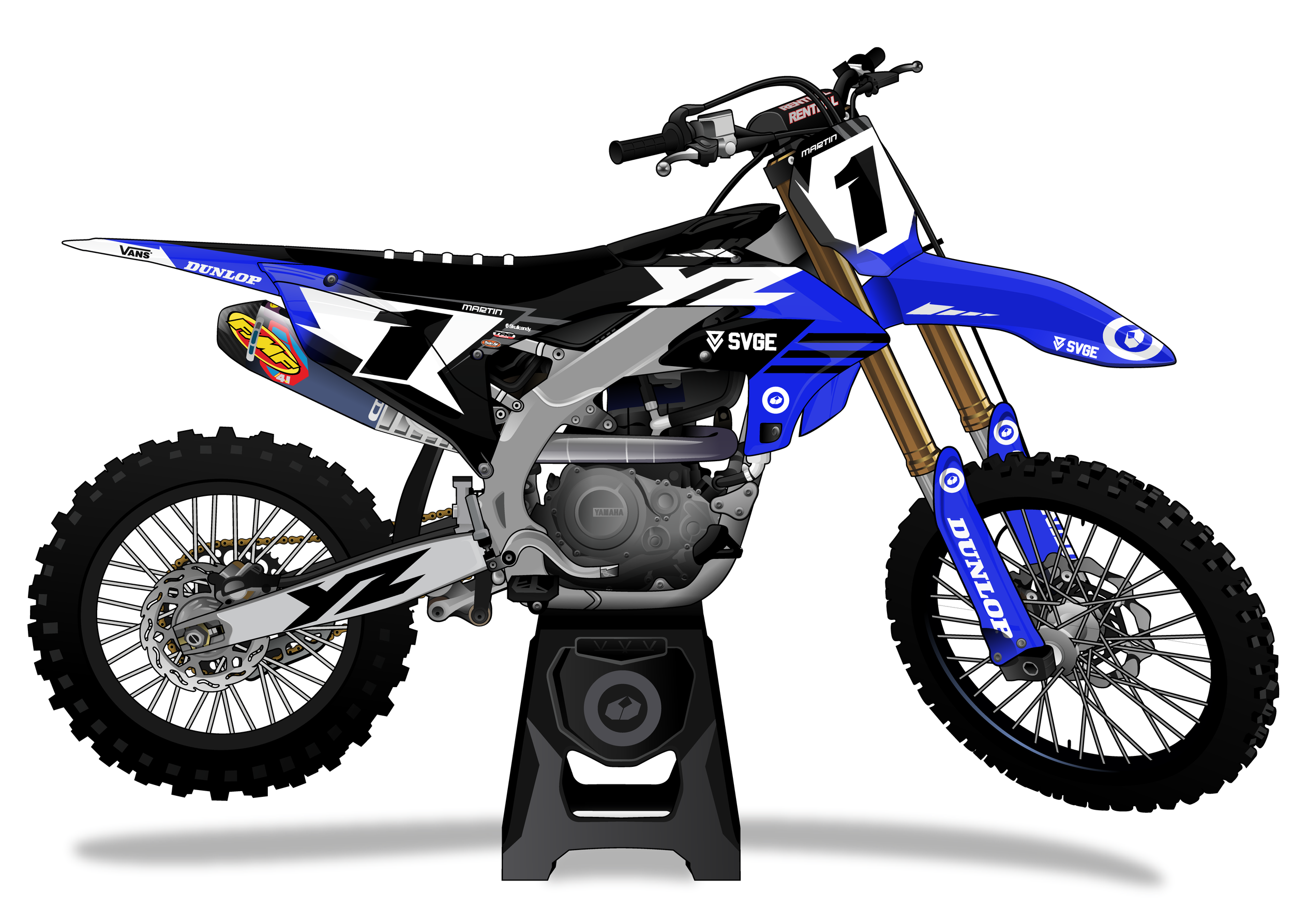 Yamaha — 180Decals