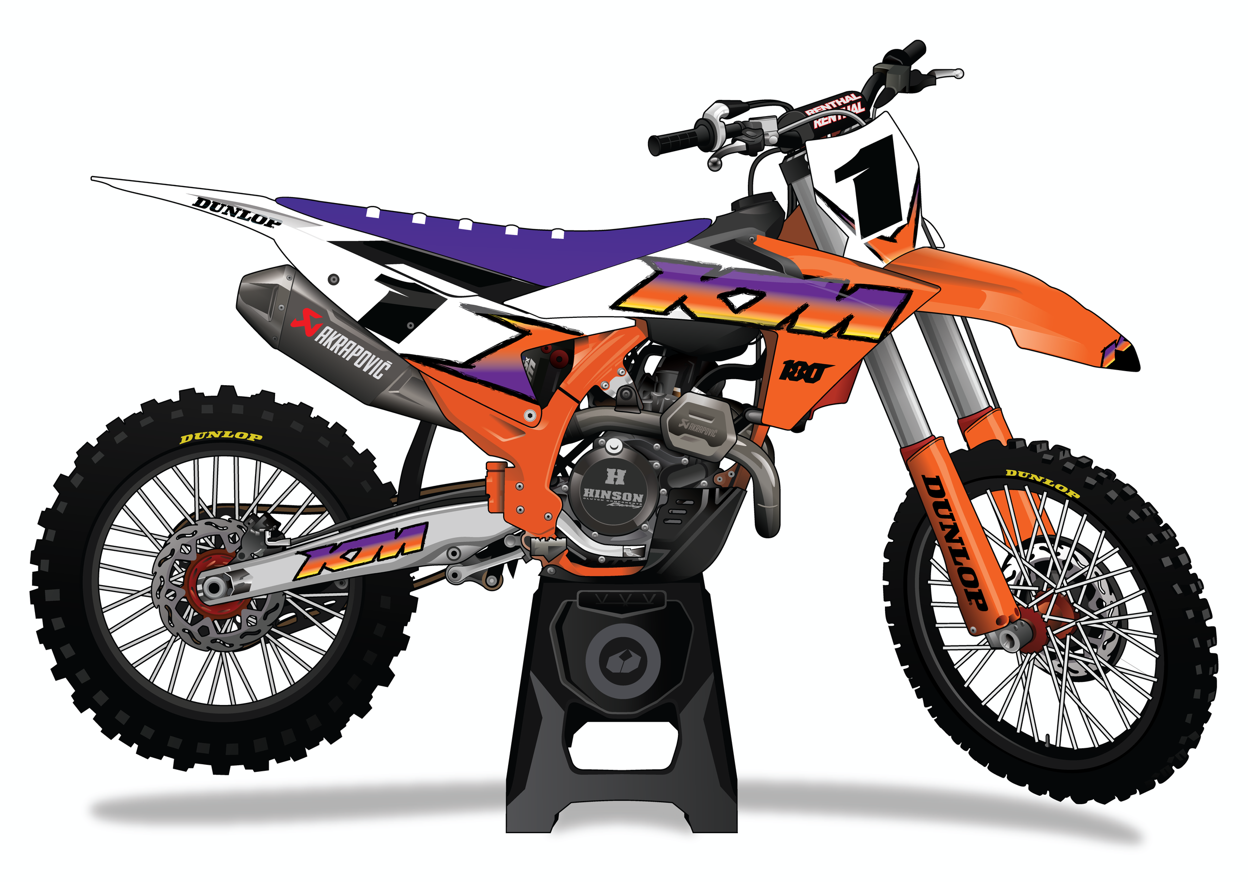 KTM — 180Decals