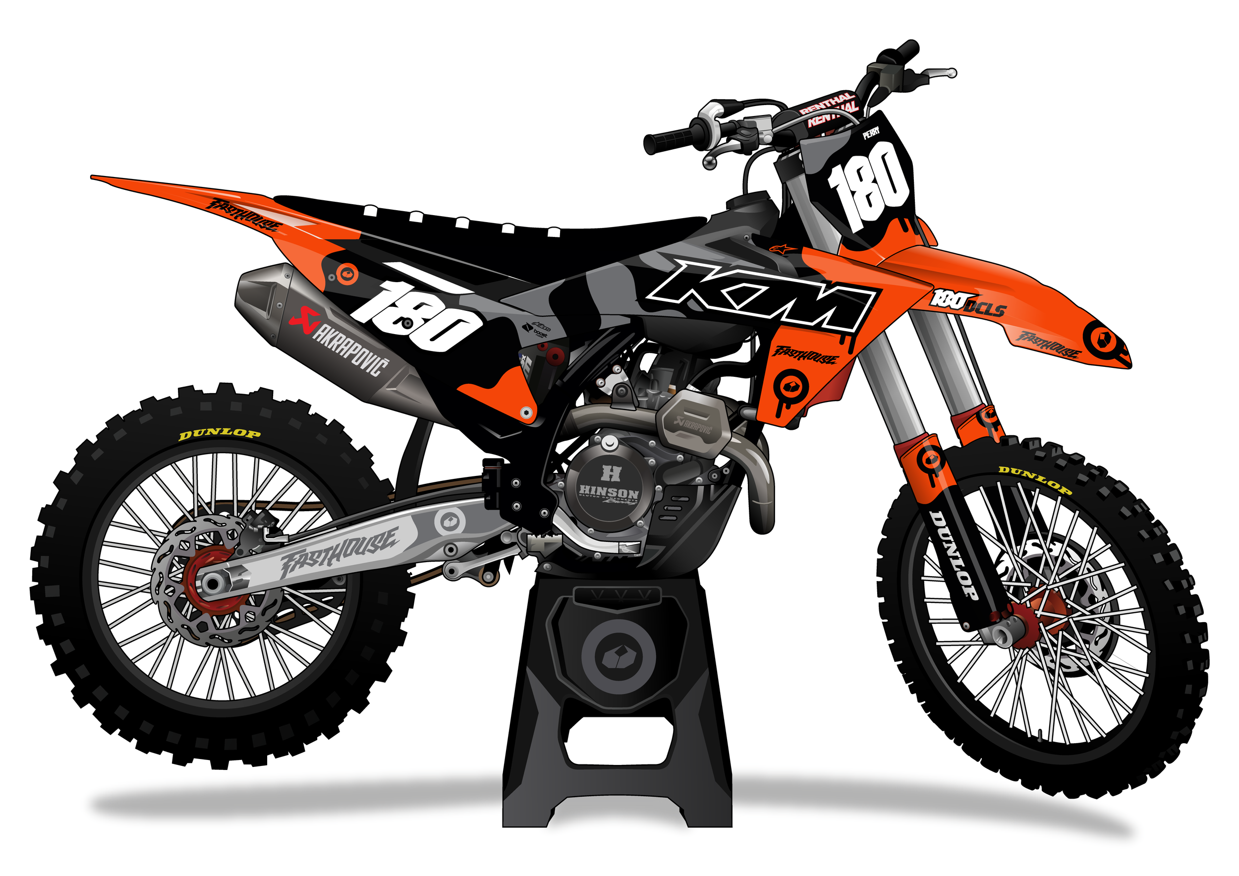 KTM — 180Decals