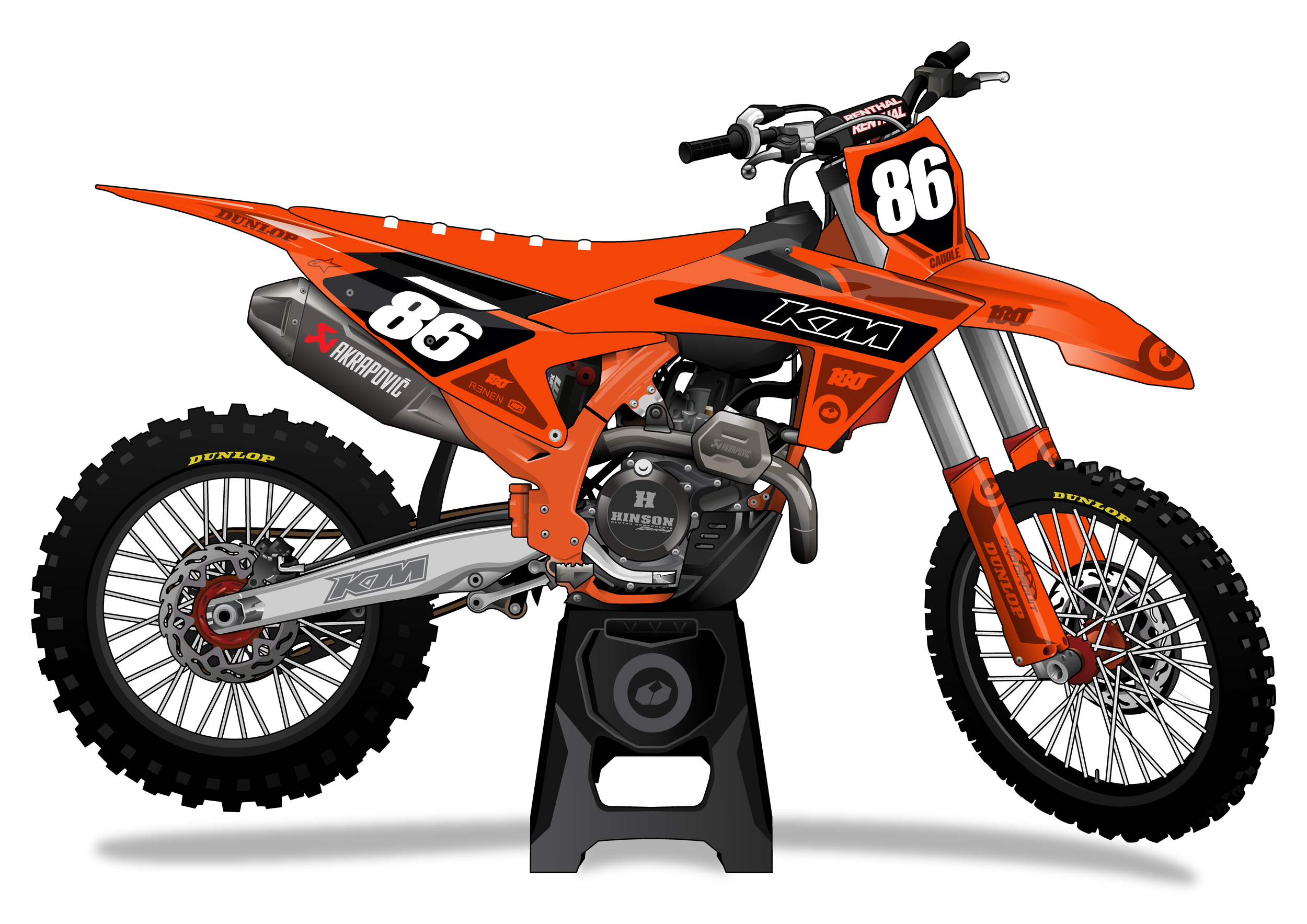 KTM — 180Decals