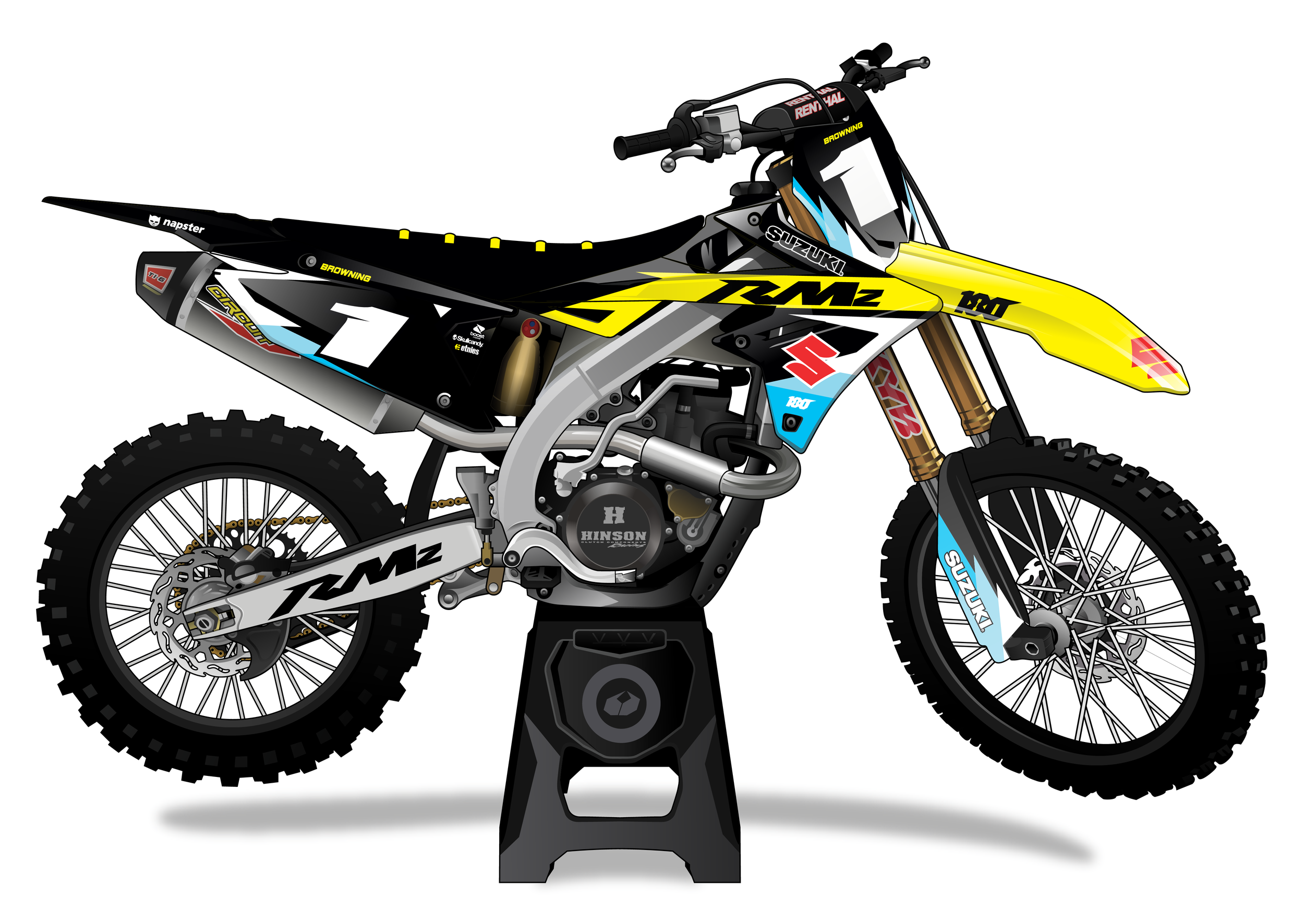 Suzuki — 180Decals