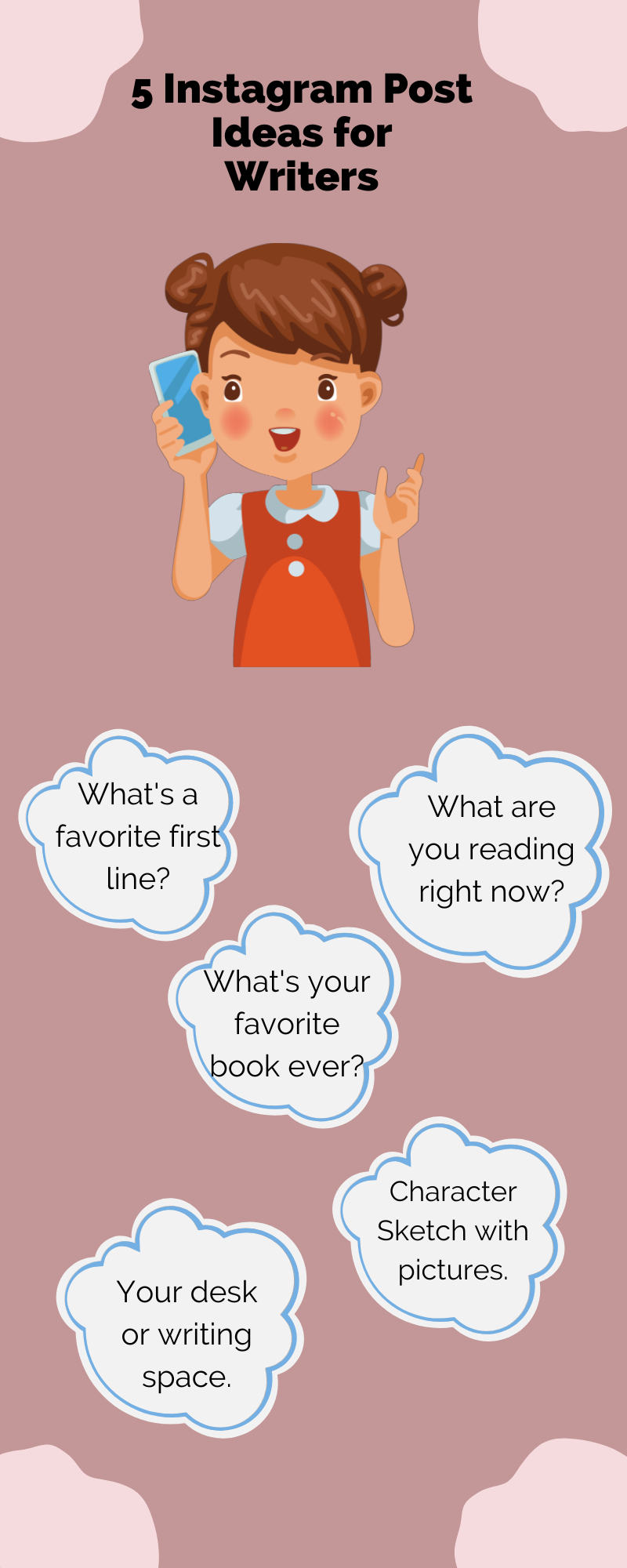 5 Instagram Post Ideas For Writers KimberlyB Writes 5-instagram-post-ideas-for-writers-kimberlyb-writes