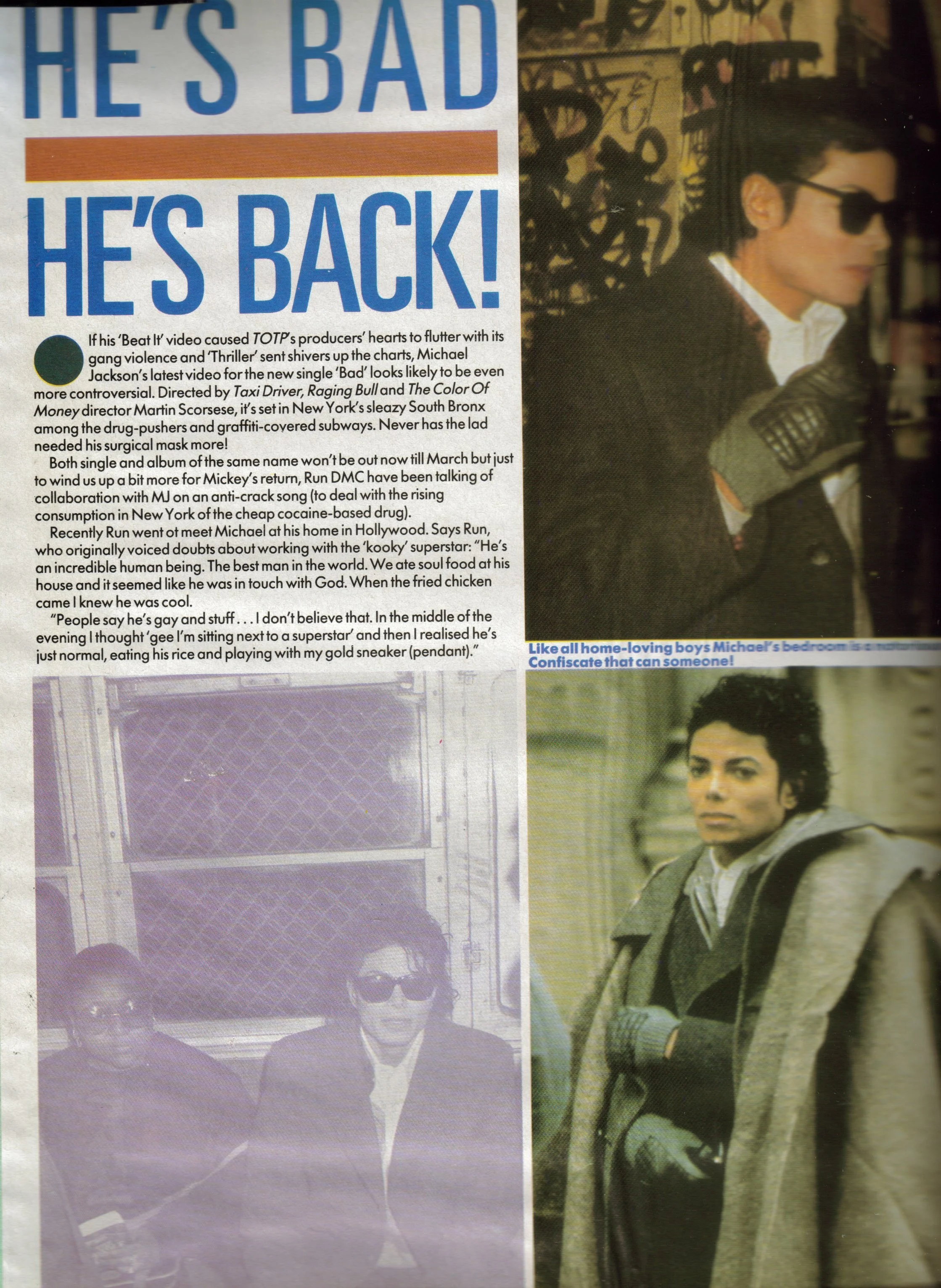 BAD MAGAZINES & ARTICLES ERA 1987-1989 — KEEP THE PULSE ON THE MUSIC