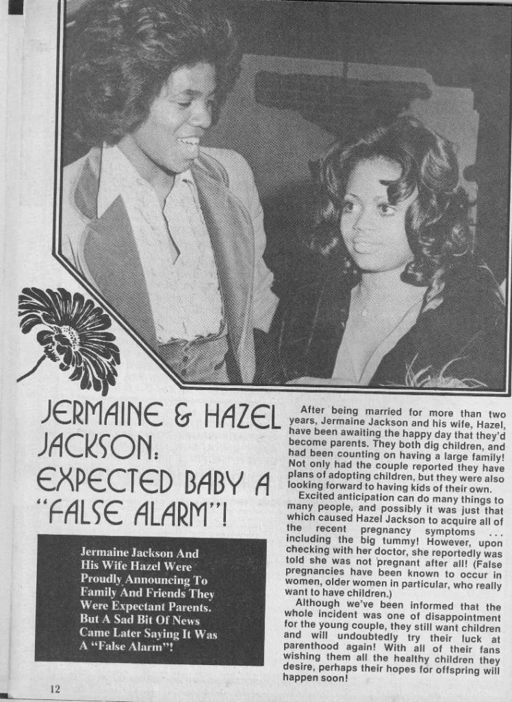 Jermaine Jackson And Hazel