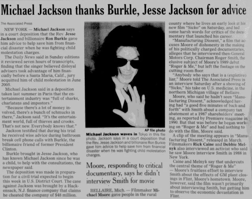 Michael Jackson 2007 Interview