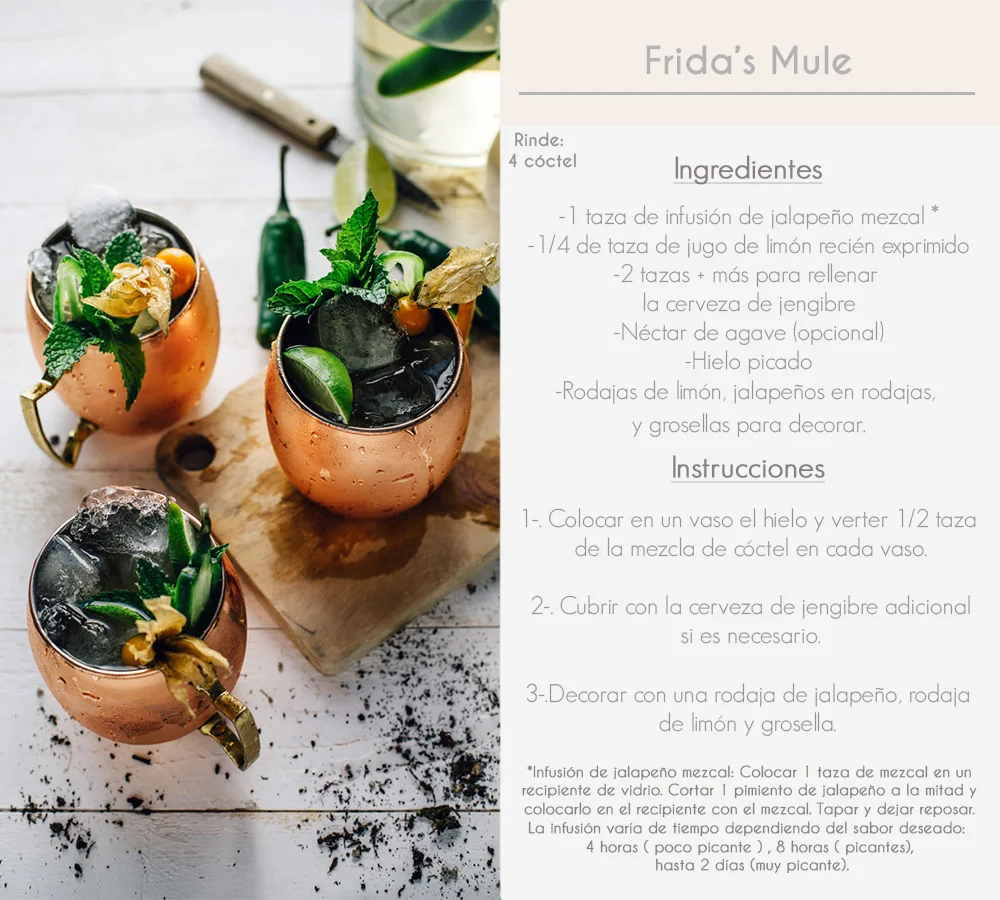 5 recetas de cocktails originales para el día de tu boda — Frida Enamorada