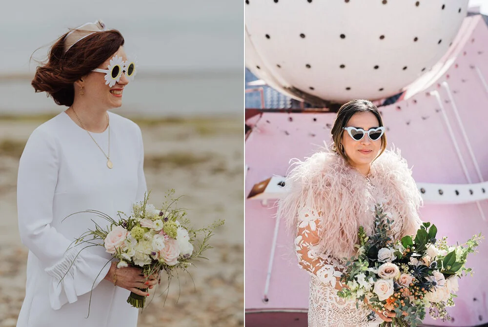 8 looks con lentes de sol ideales para la novia moderna — Frida Enamorada
