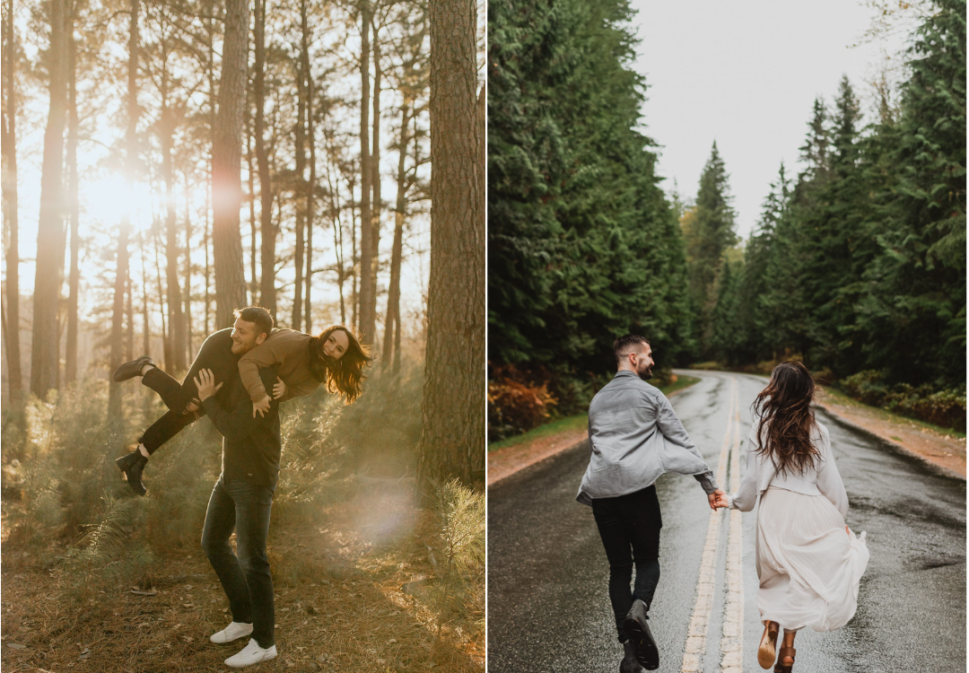 Inspiración para Sesiones de Novios o Compromiso — Frida Enamorada