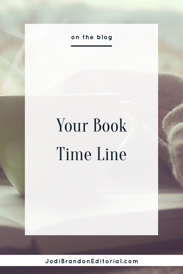 Your Book Time Line — Jodi Brandon Editorial