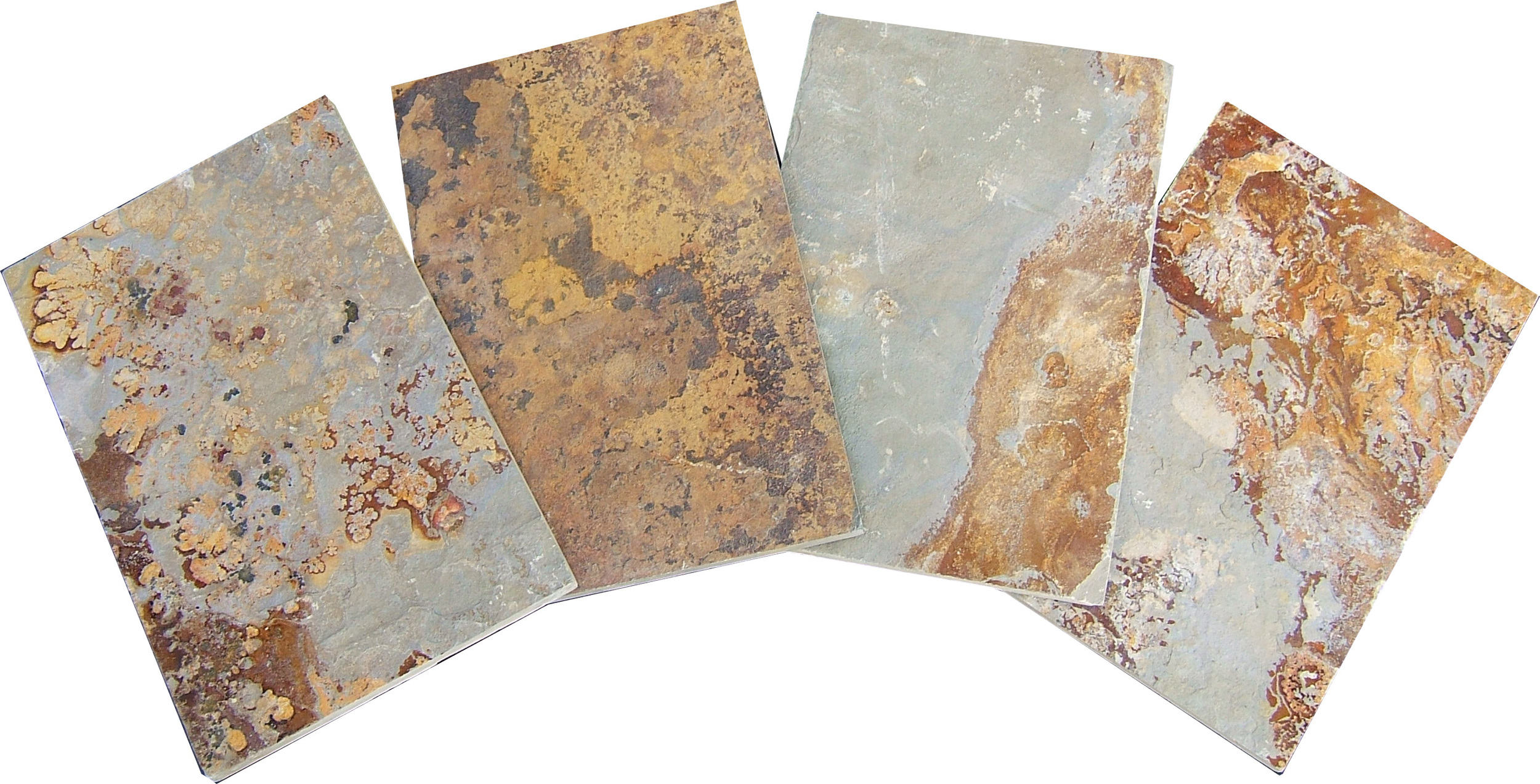 Chinese Sunrise Slate Tiles — Bellstone