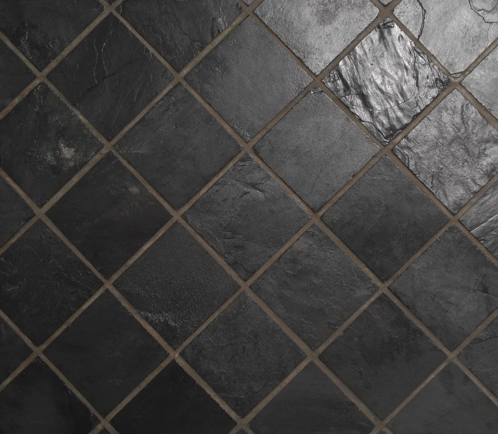 Silver Blue Slate Floor Tiles & Wall Cladding — Bellstone