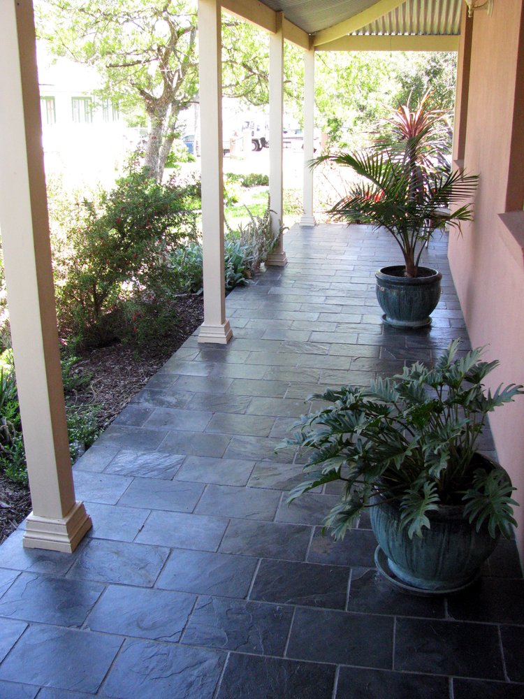 Silver Blue Slate Floor Tiles & Wall Cladding — Bellstone