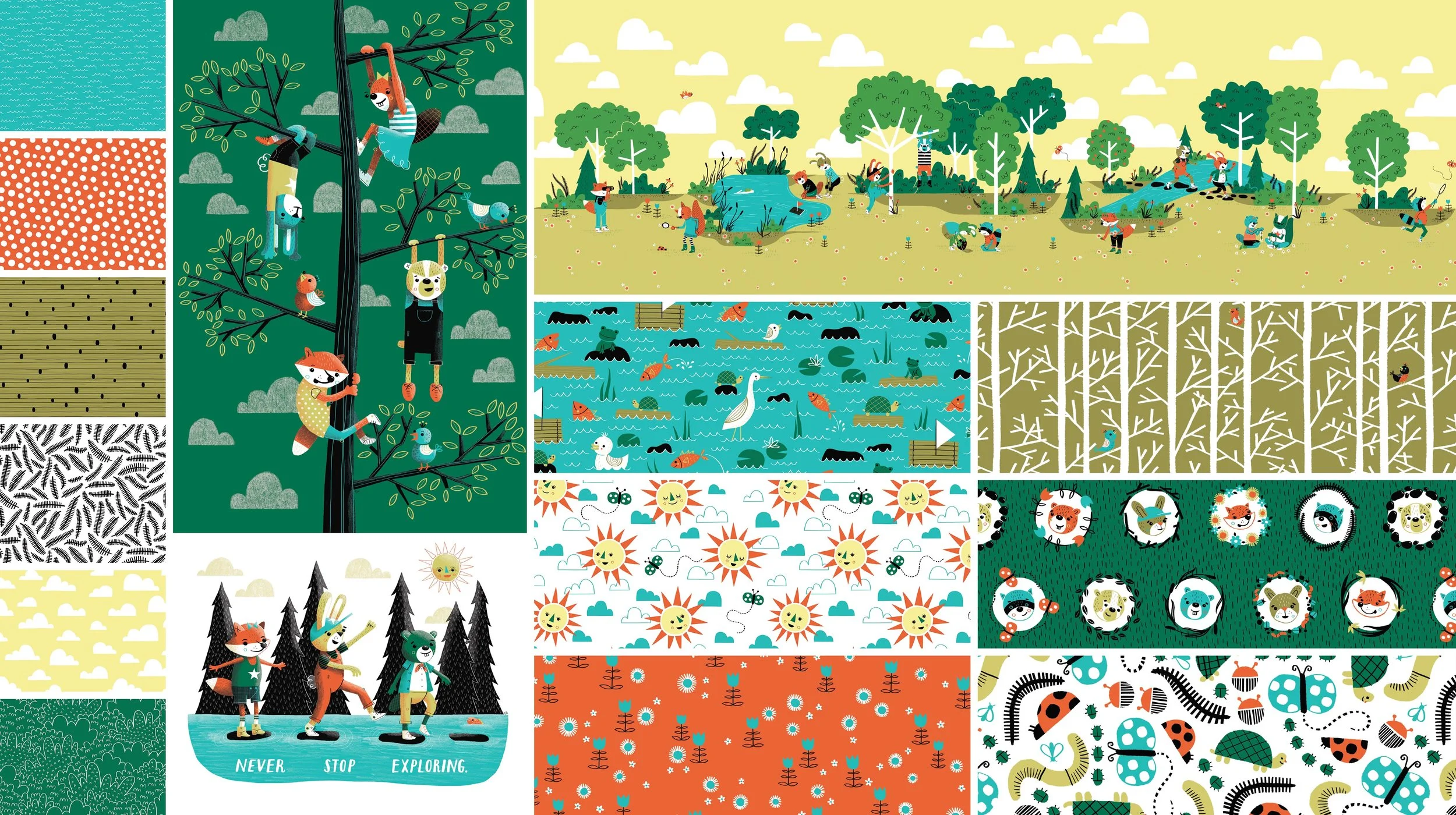 pattern — emily balsley illustration