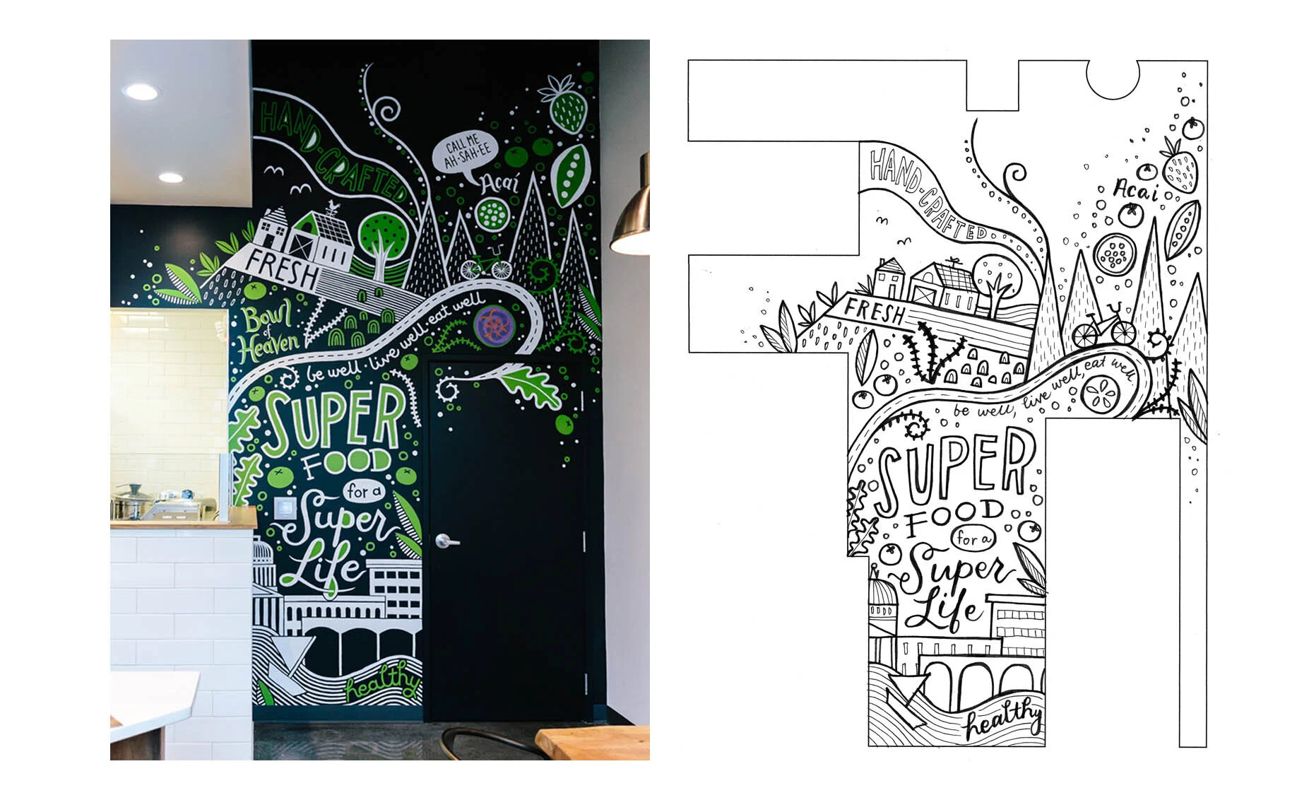 murals — emily balsley illustration