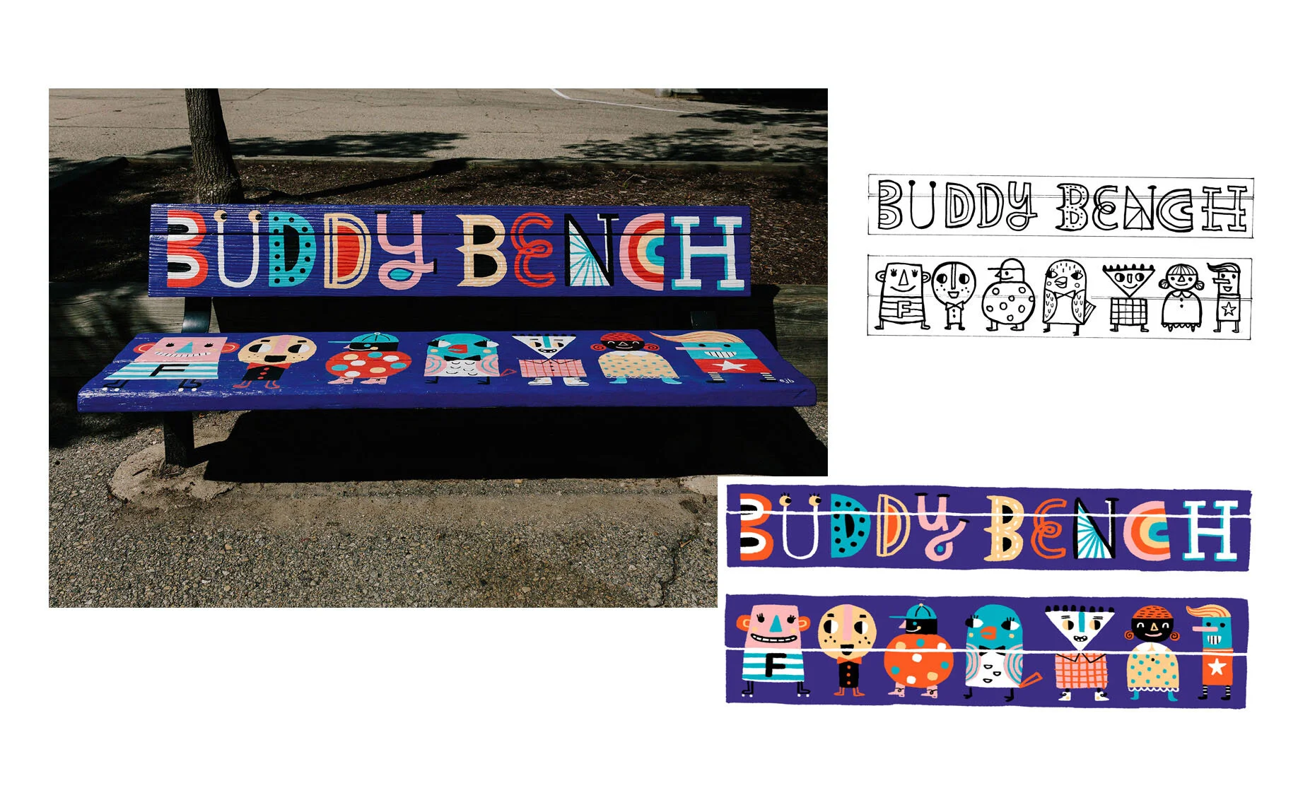 murals — emily balsley illustration