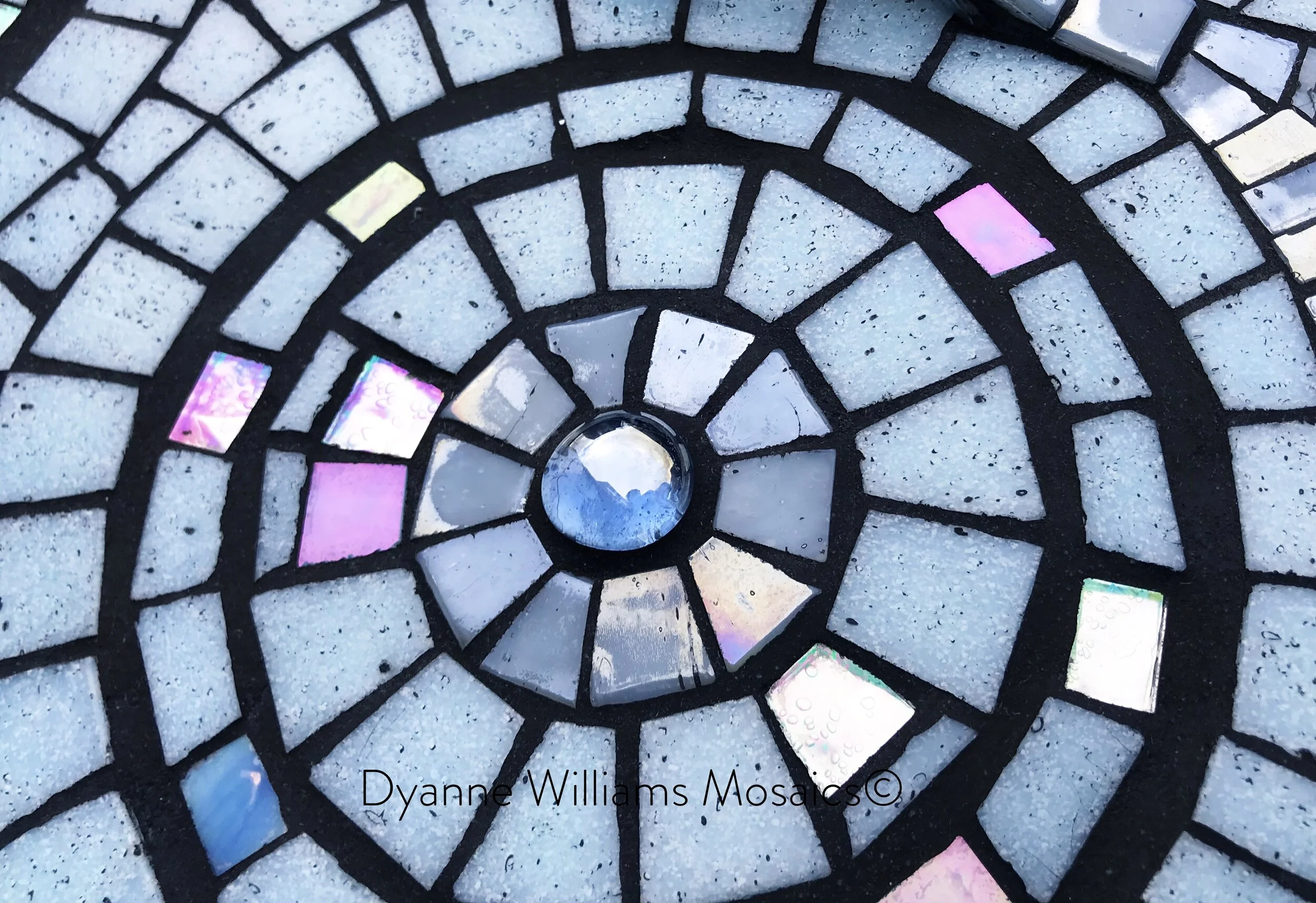Blue Aspirations Mosaic — Dyanne Williams Mosaics