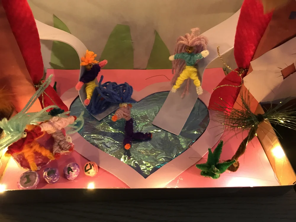 1st Grade Theater Dioramas — Dyanne Williams Mosaics