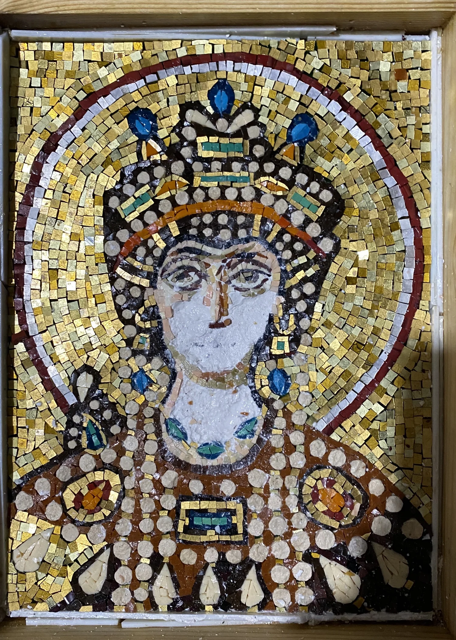 Empress Theodora Mosaic Reproduction — Dyanne Williams Mosaics