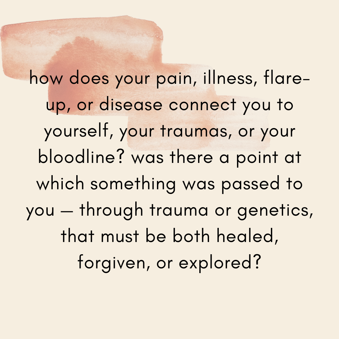 Journaling The Body: Prompts for Chronic Illness