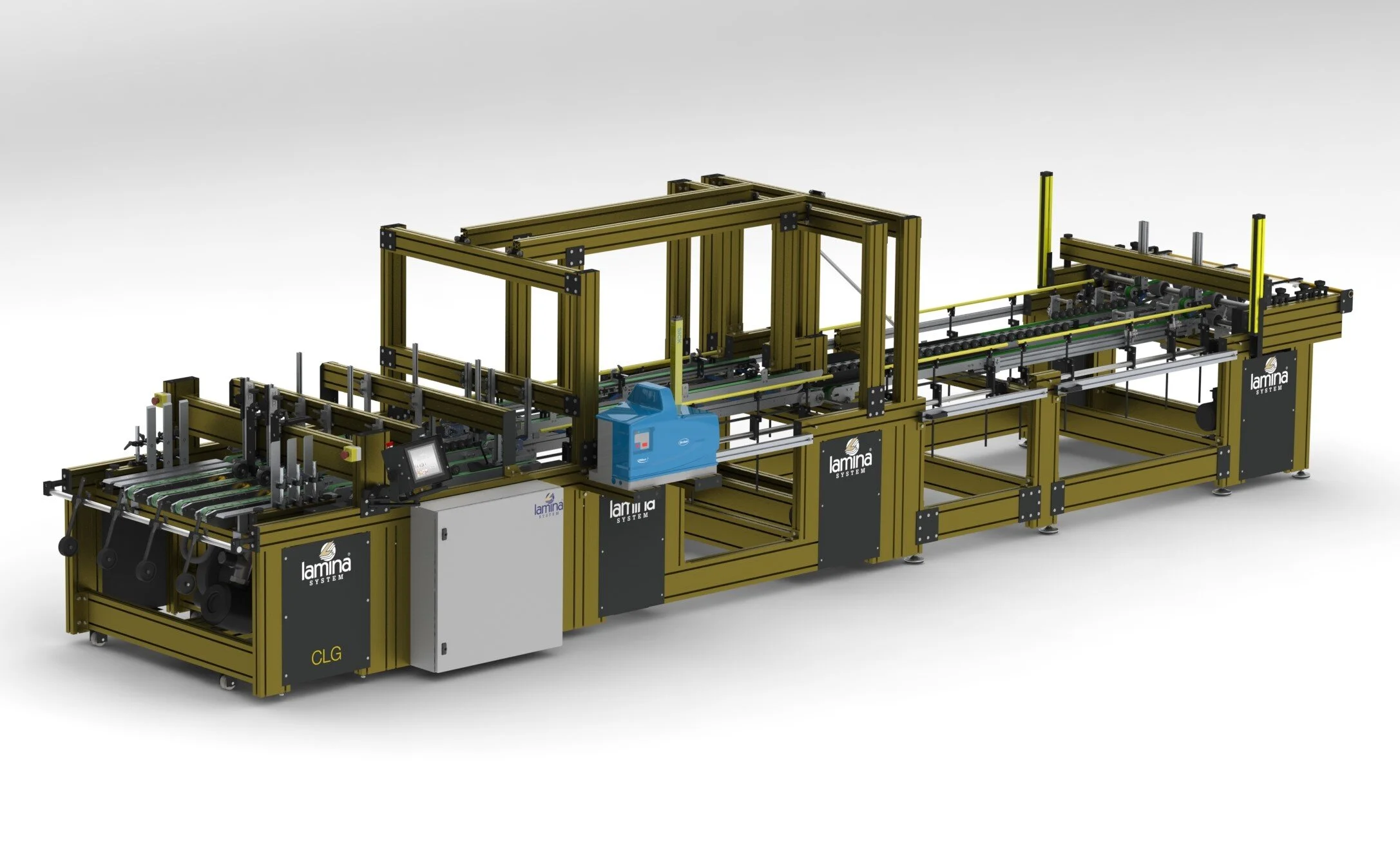 Litho Laminator, XY Glue Plotter, Folder Gluers, Tape Units